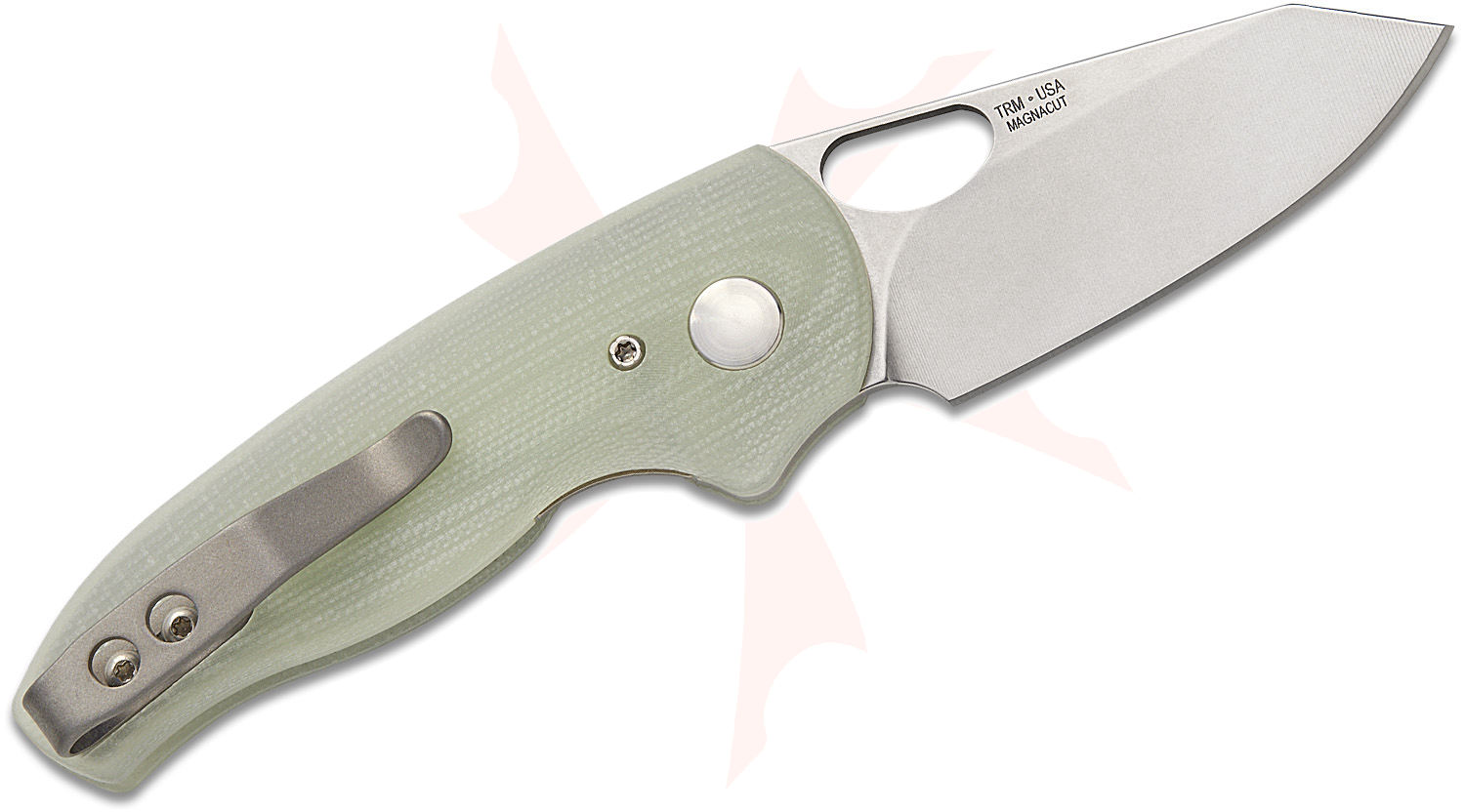 Three Rivers MFG TRM Holier Nerd Liner Lock Folding Knife 2.2" CPM ...