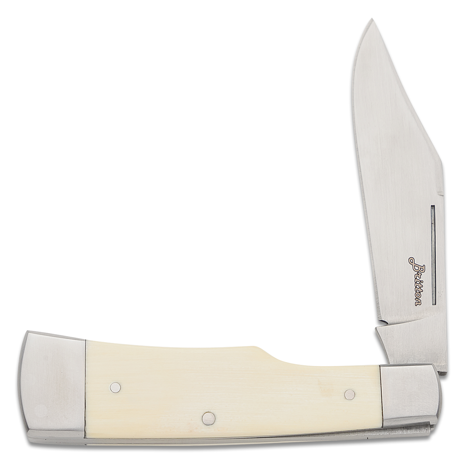 Tim Britton Knives Custom Gunstock Traditional Folding Knife 2.75 Satin ...