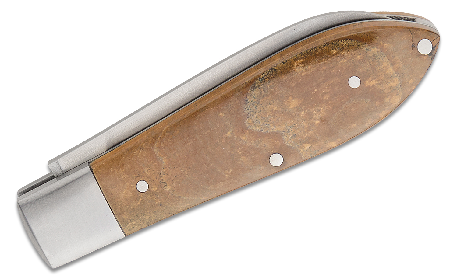 Tim Britton Knives Custom Tear Drop Jack Traditional Folding Knife 2.25" BG-42 Pen Blade ...