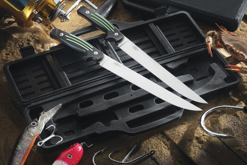 Timberline Montauk Point Fillet and Steaking System 2 Piece Knife Set ...