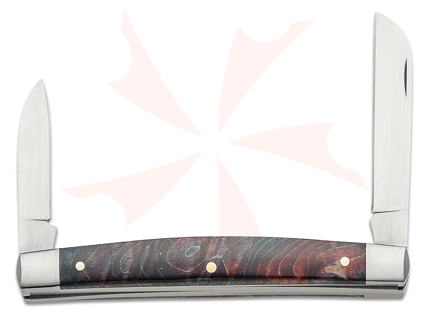 Tim Britton Knives Custom 2-Blade Traditional Folding Knife, Hand ...