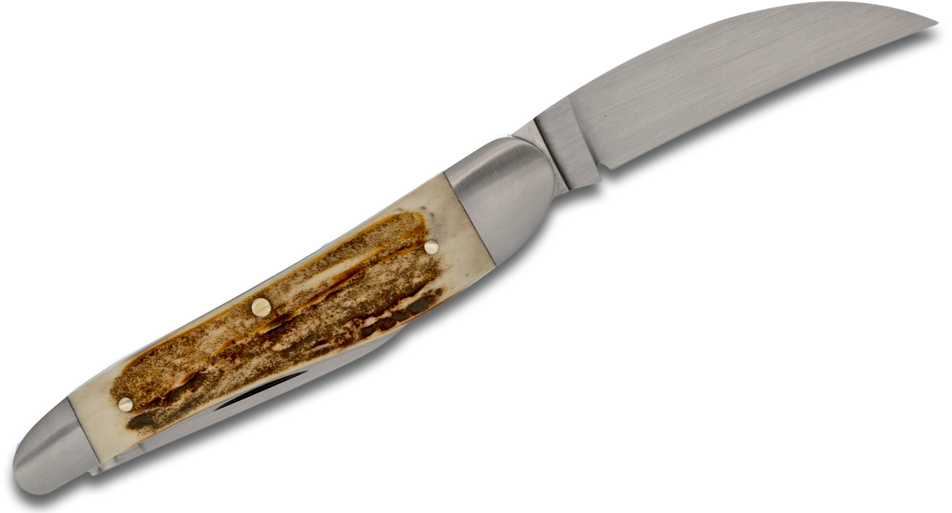 Tim Britton Knives Custom 2-Blade Serpentine Jack Traditional Folder 2. ...