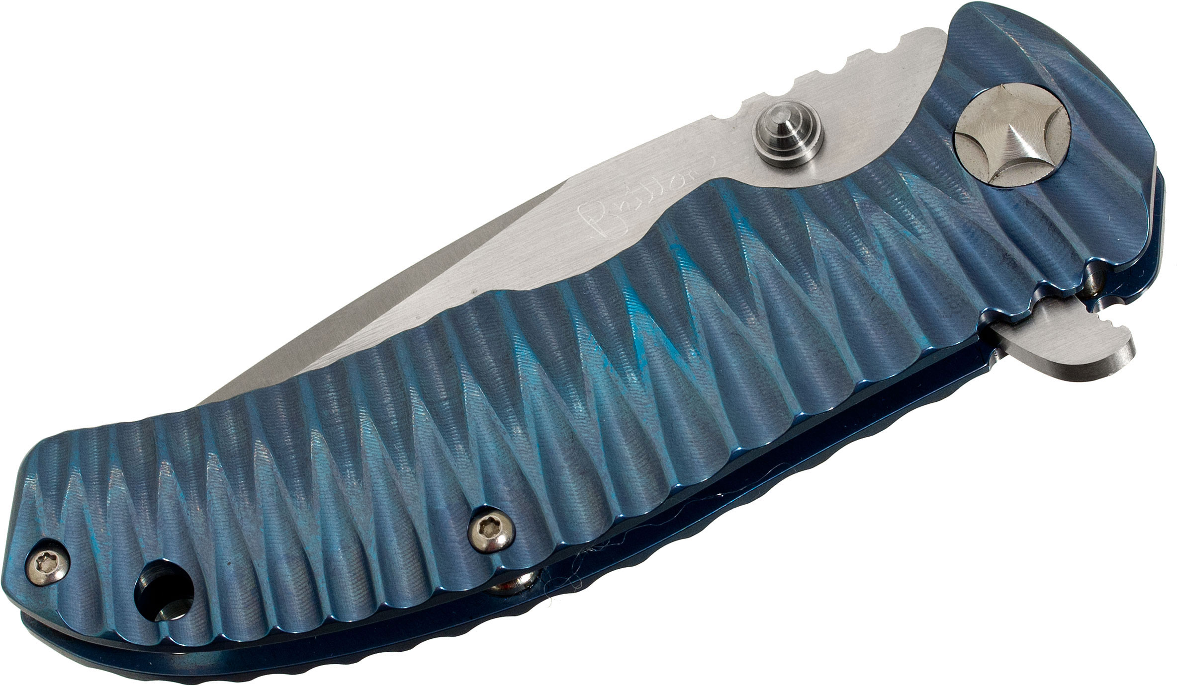 Tim Britton Knives Custom Tango T-2 Flipper 2.9" Satin S35VN Drop Point ...