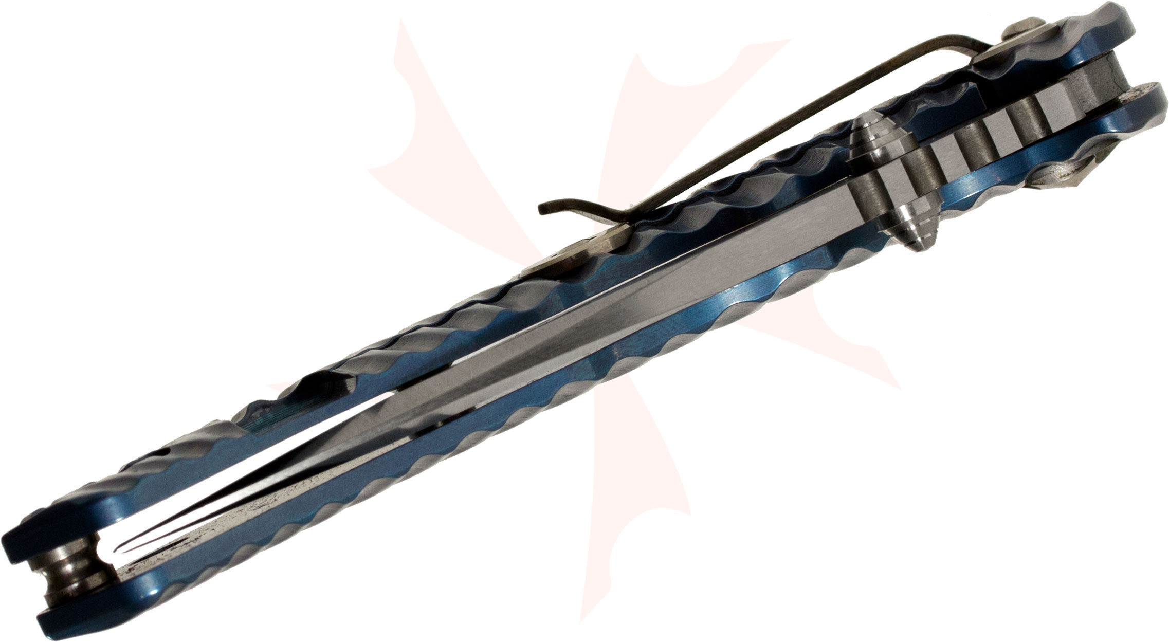 Tim Britton Knives Custom Tango T-2 Flipper 2.9" Satin S35VN Drop Point ...