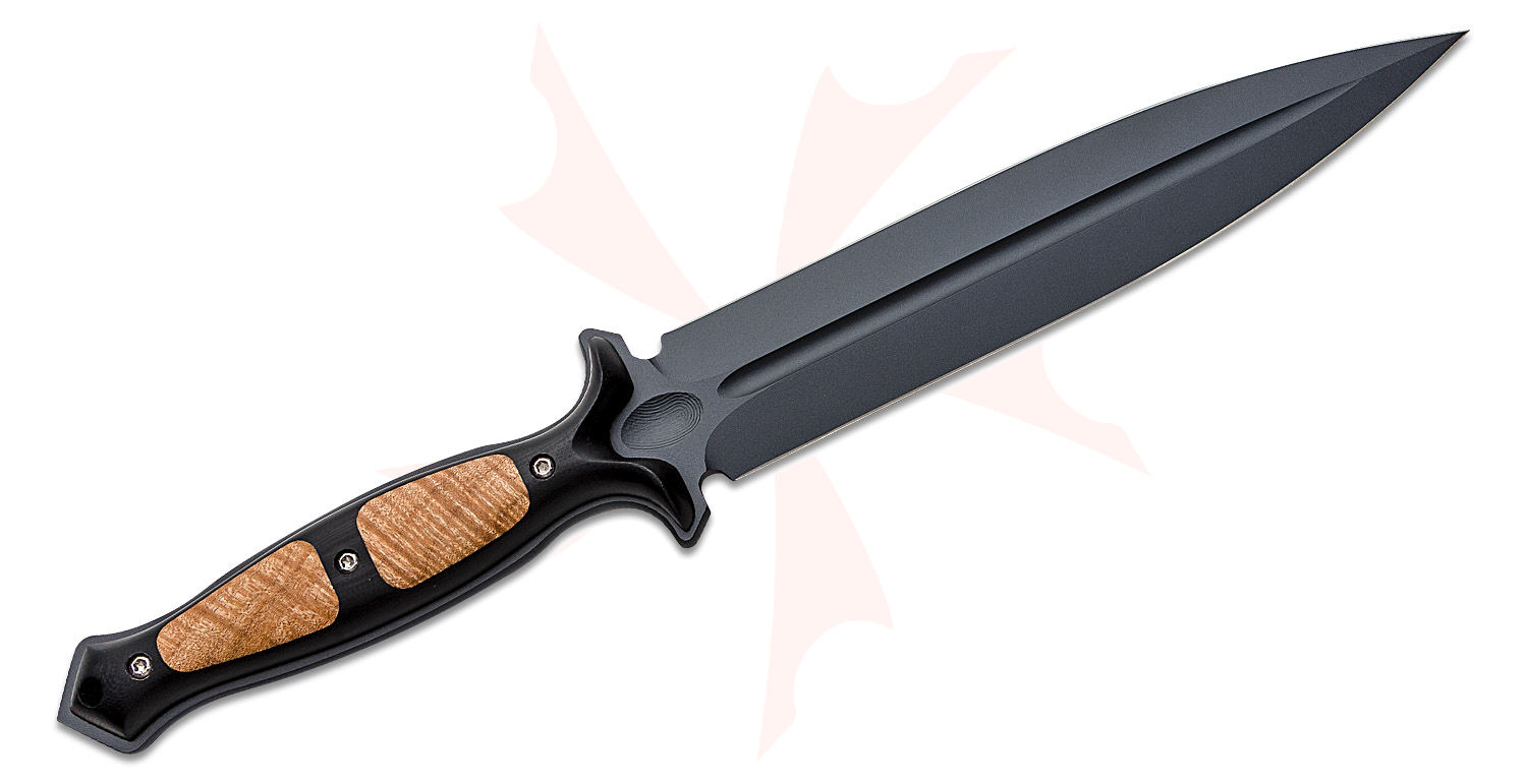Todd Begg Custom Medium Dagger Dagger Fixed Blade Knife 8" CPM-154 ...