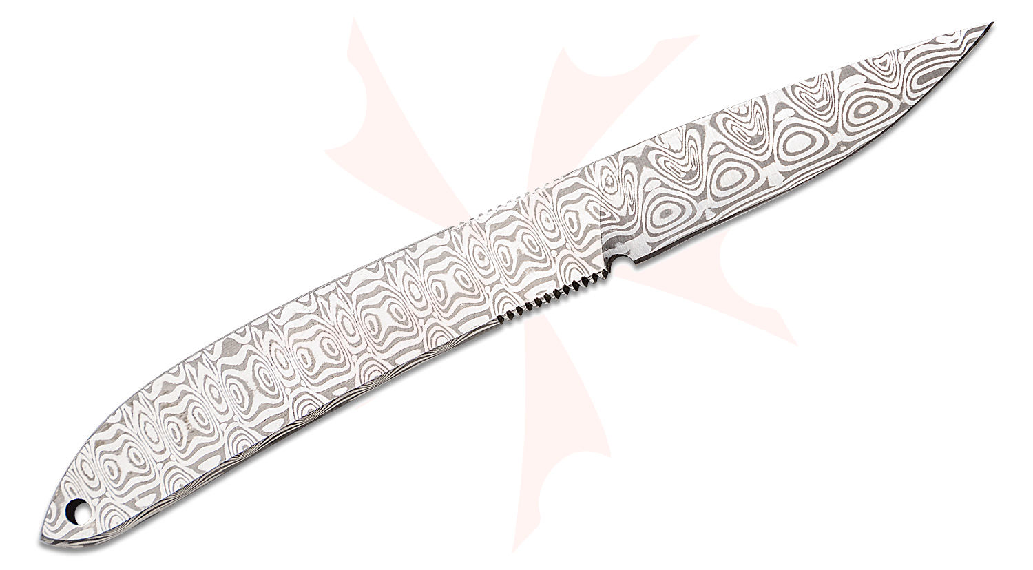 Todd Begg Custom Small Fixed Blade Knife 2.125" Damasteel Drop Point ...