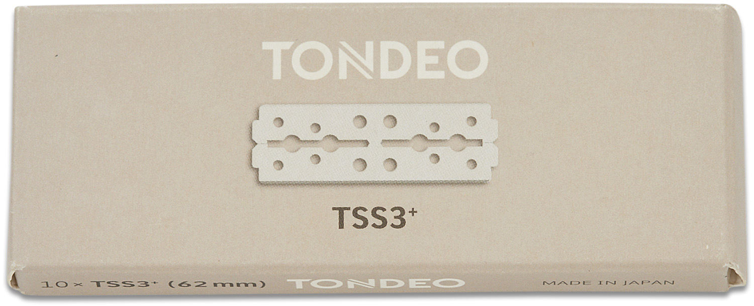 Tondeo Boker TSS 3 Double Edge Replacement Safety Razor Blades, 10 Pack ...