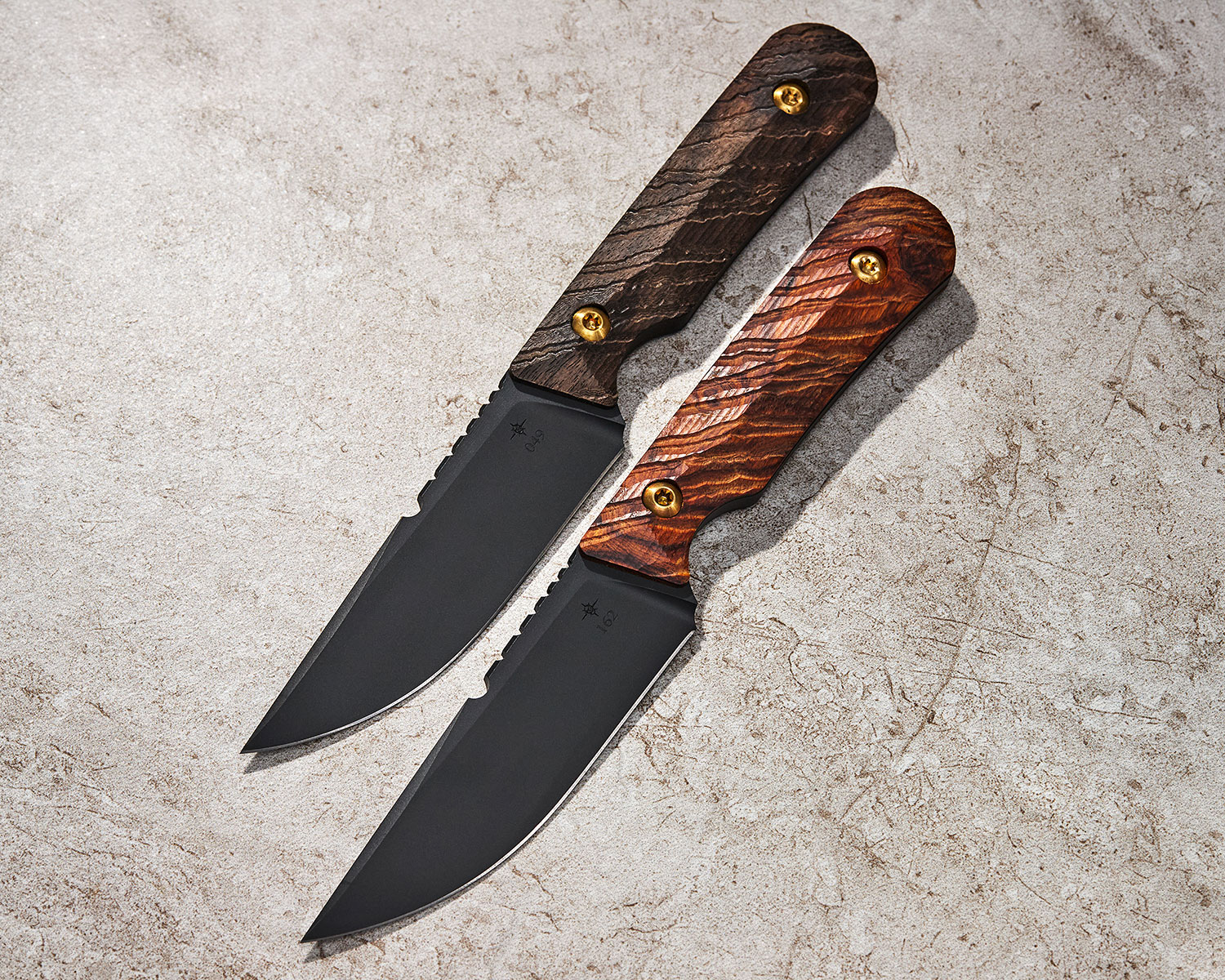 Toor Knives Administrator Fixed Blade Knife 4" CPM-154 Black Oxide Drop ...