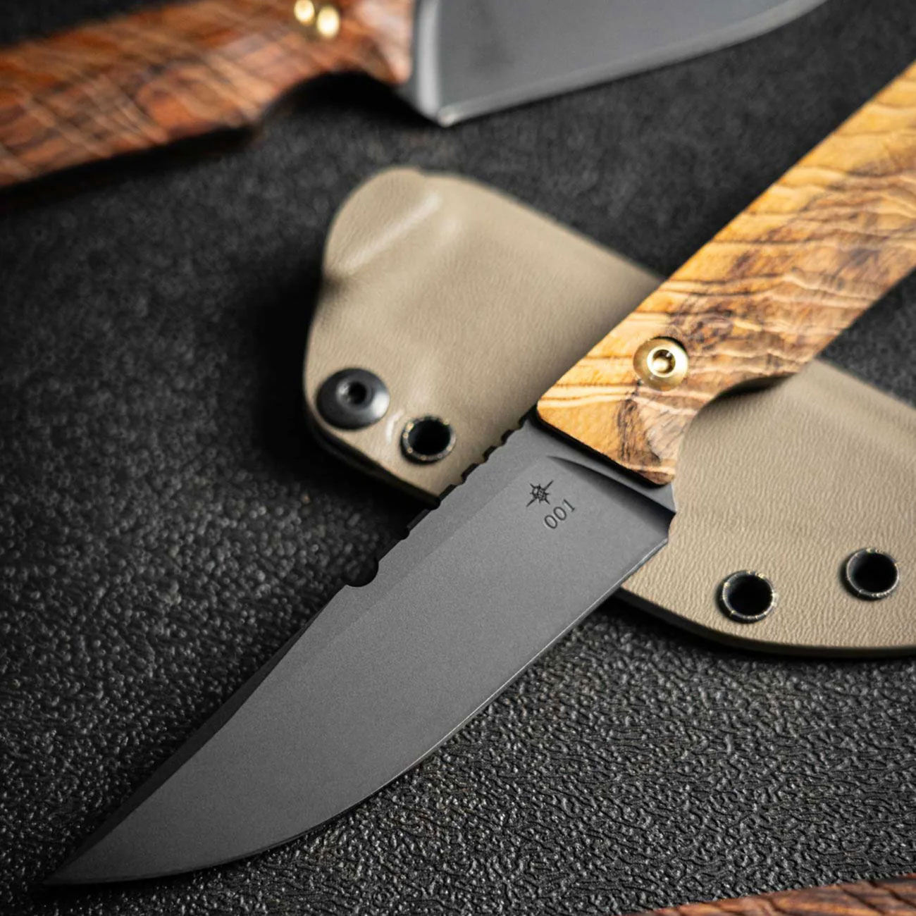 Toor Knives Administrator Fixed Blade Knife 4" CPM-154 Black Oxide Drop ...