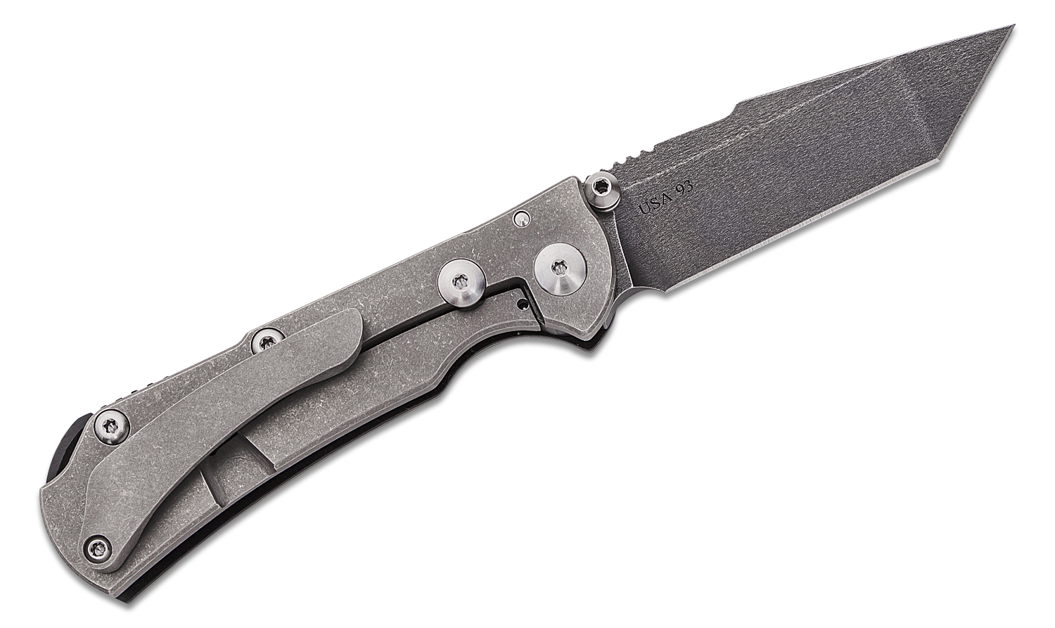 Toor Knives Chasm XLT Folding Knife 3.125" CPM-154 Black Oxide Tanto ...