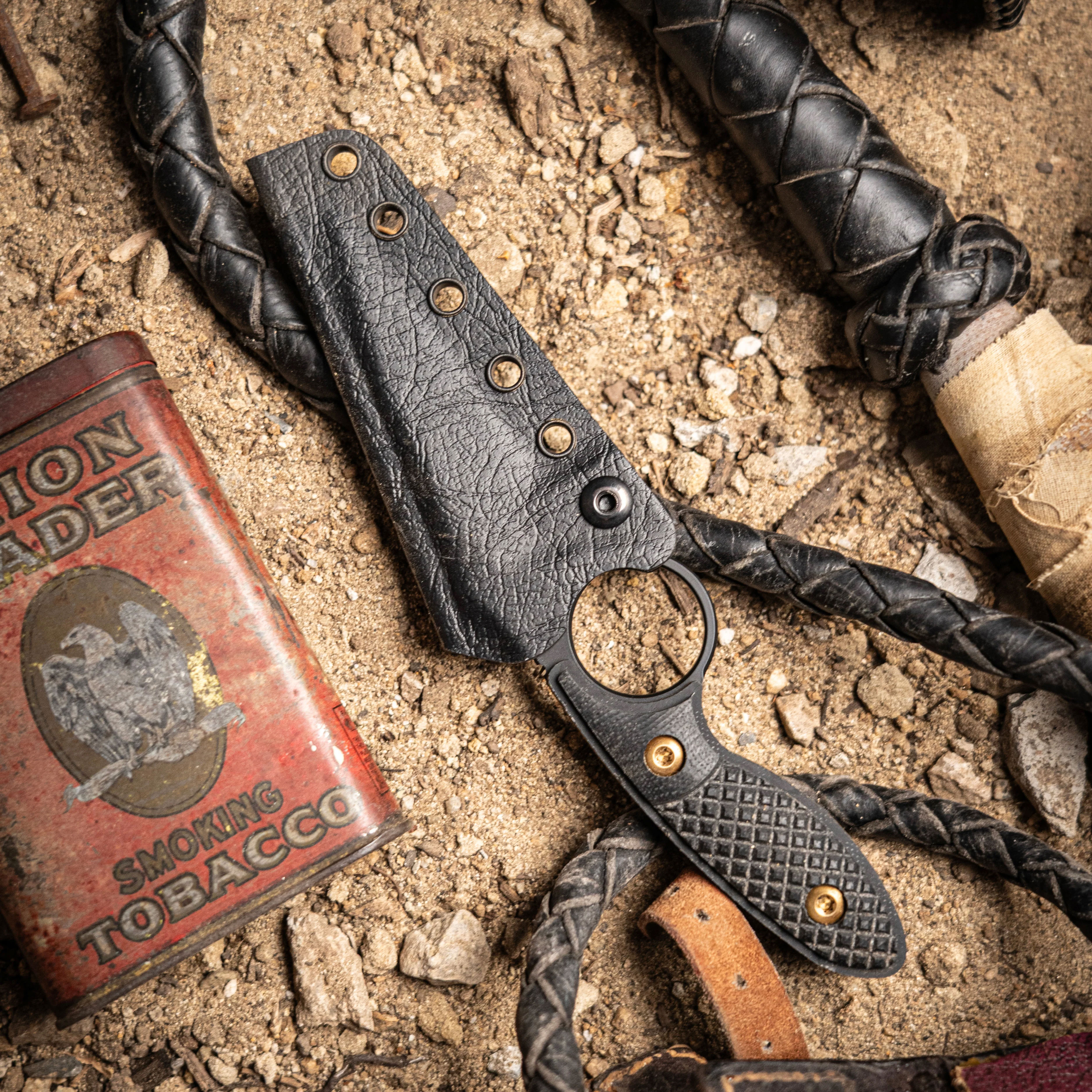 Toor Knives Cortano W Tombstone Fixed Blade Knife 3.175" CPM-M4 Black ...