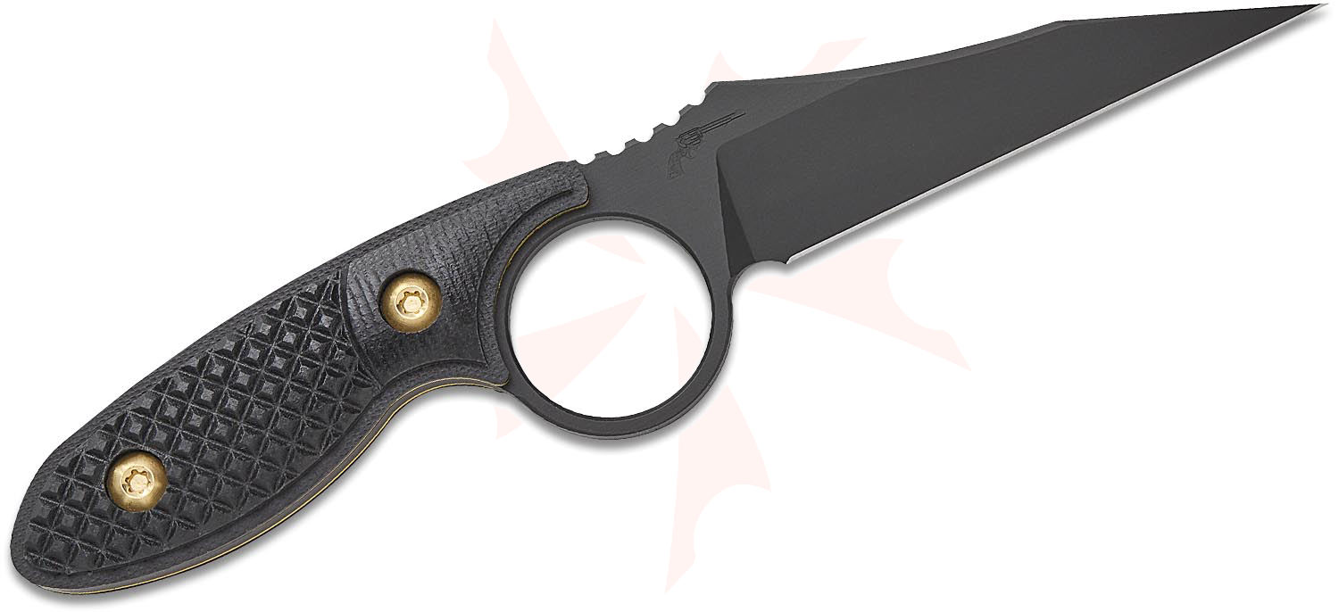 Toor Knives Cortano W Tombstone Fixed Blade Knife 3.175" CPM-M4 Black ...