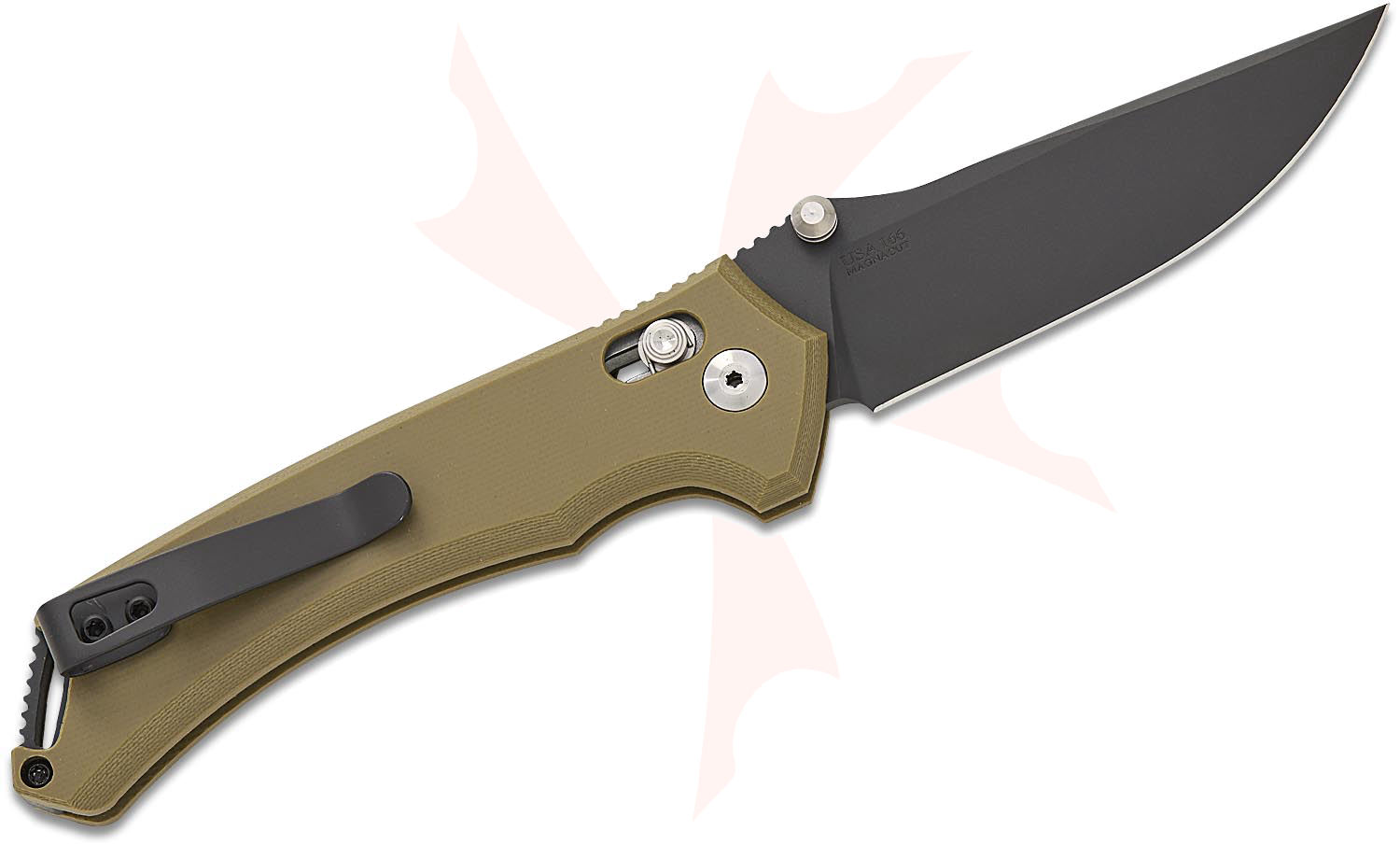 Toor Knives Draper Crossbar Lock Folding Knife 3.5" CPM-MagnaCut SOCOM ...