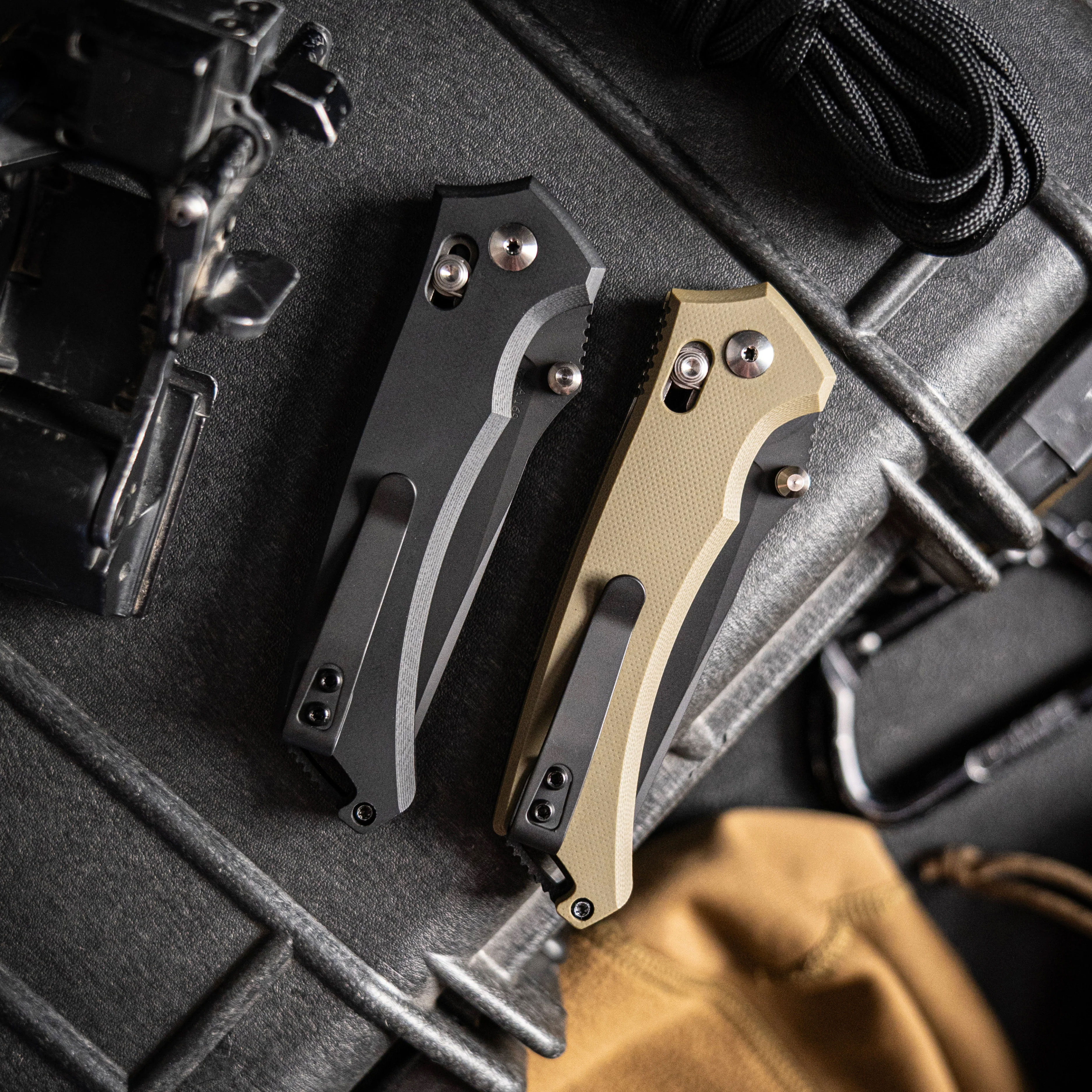 Toor Knives Draper Crossbar Lock Folding Knife 3.5" CPM-MagnaCut SOCOM ...