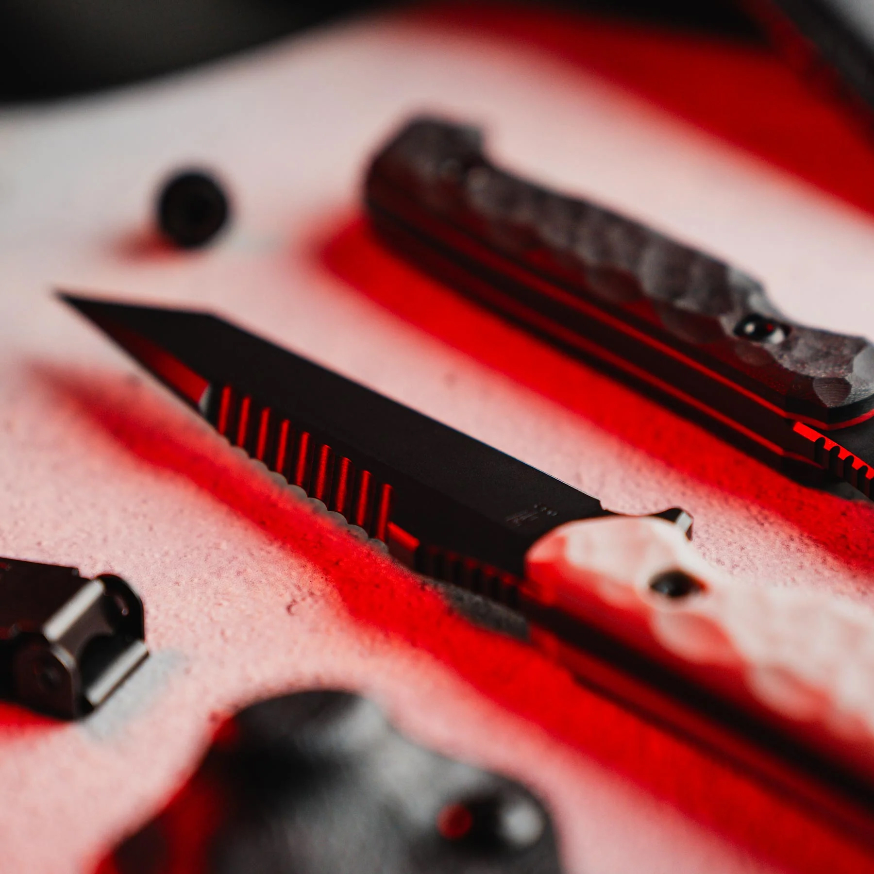 Toor Knives Darter T Fixed Blade Knife 4.25" CPM-M4 Black KG Gunkote ...