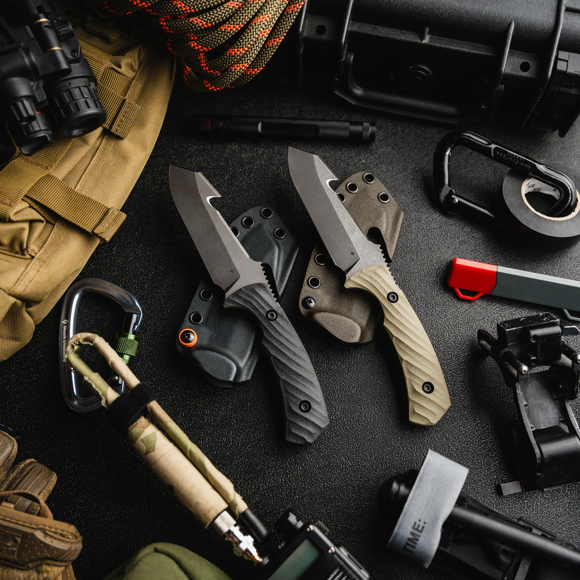 Toor Knives Egress 2.0 SAR Fixed Blade Knife 4.125" CPM-CruWear Black ...