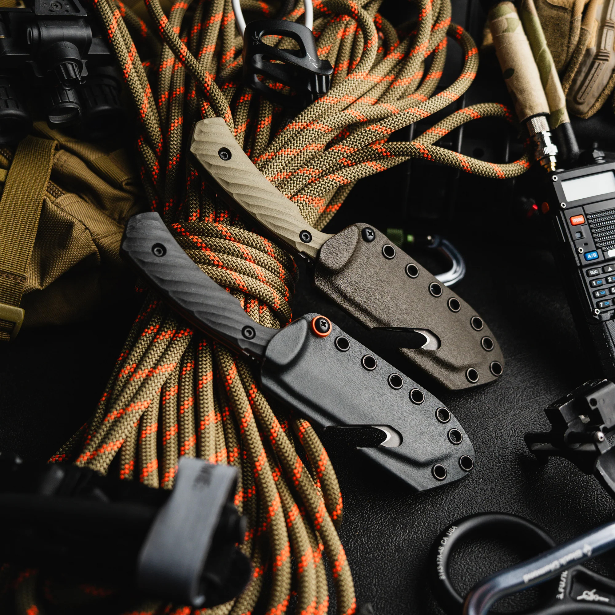 Toor Knives Egress 2.0 SAR Fixed Blade Knife 4.125" CPM-CruWear Black ...