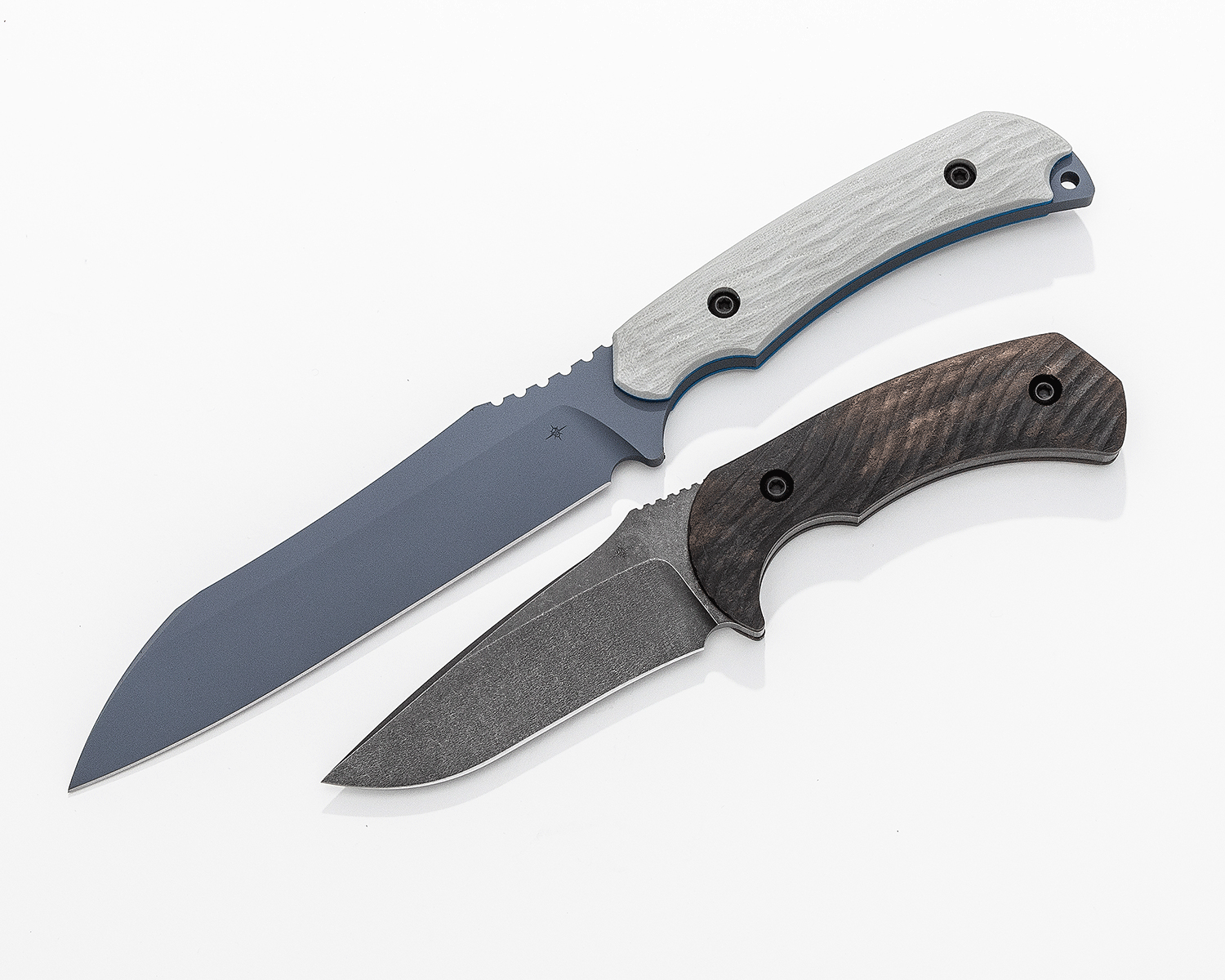 Toor Knives Mullet Outlaw Fixed Blade Knife 4" CPM-154 Black Oxide Drop ...