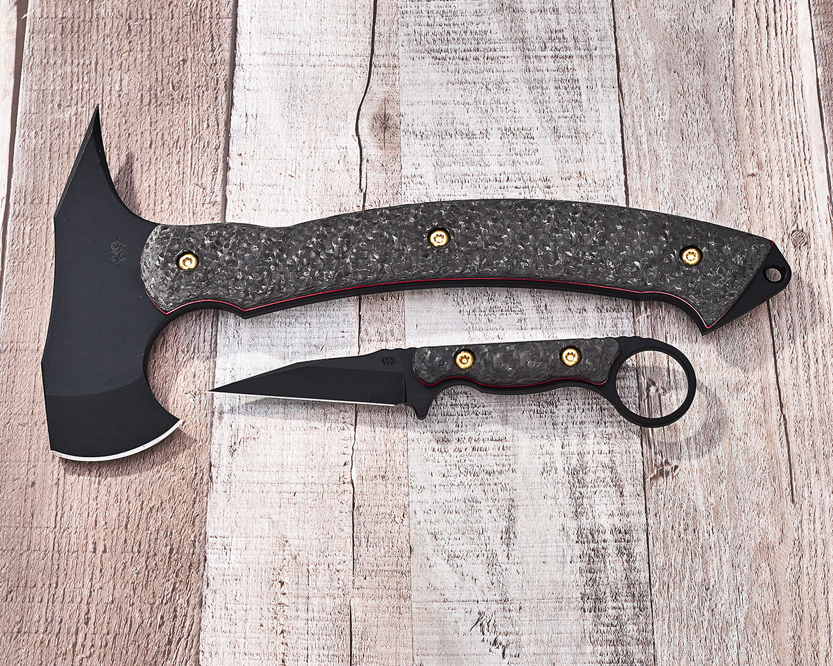 Toor Knives Limited Edition Heavy Metal Jank Shank W Fixed Blade Neck ...