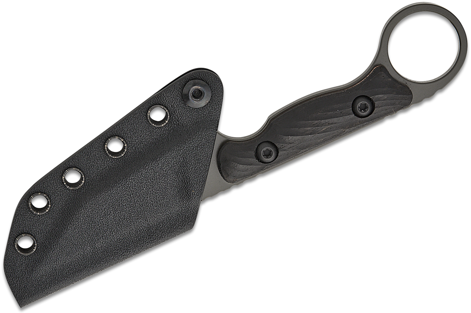 Toor Knives Jank Shank Pikal Fixed Blade Neck Knife 3" CPM-154 Spanish ...