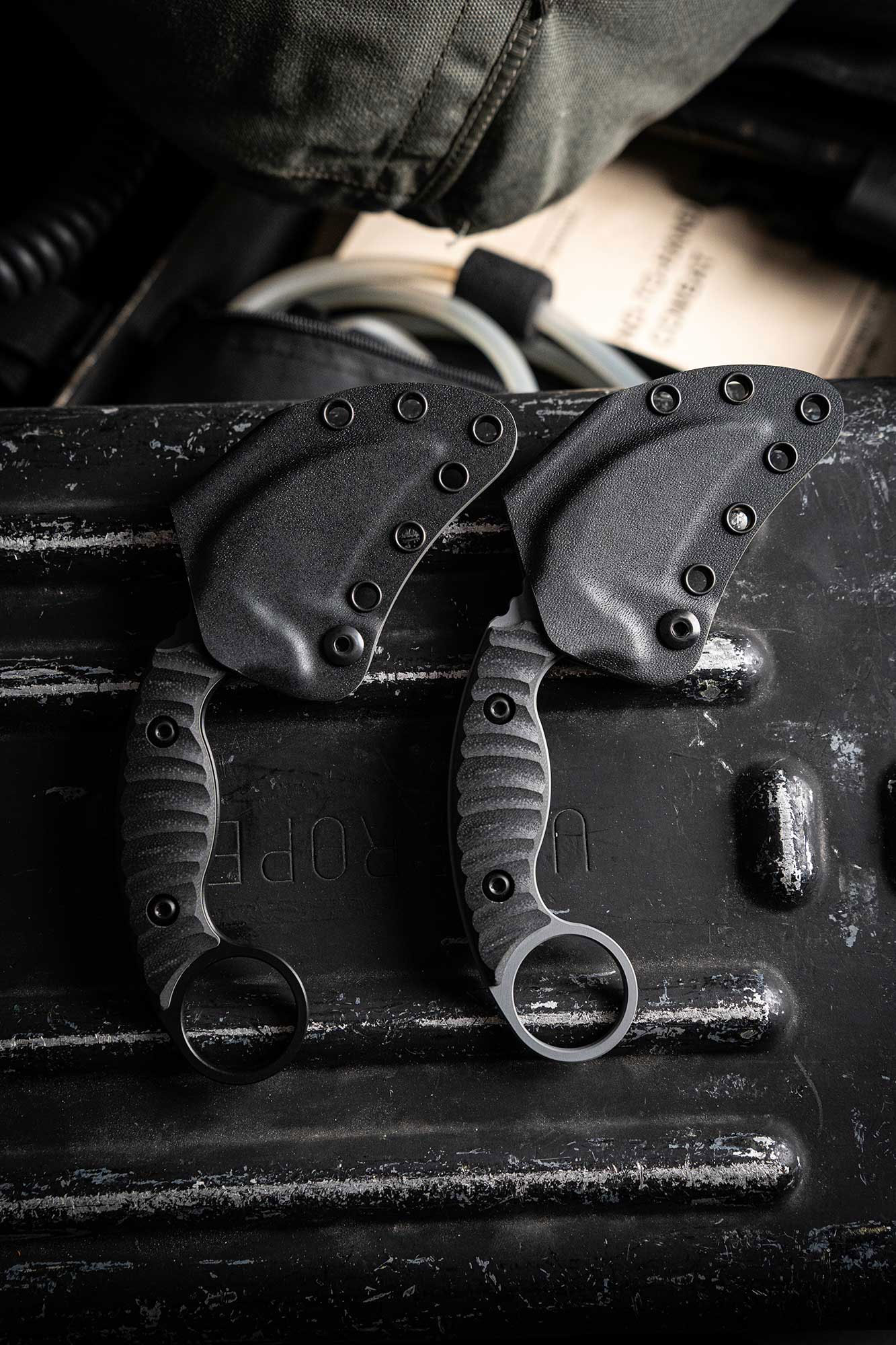 Toor Knives Karsumba R Fixed Blade Karambit Knife 2.5" CPM-M4 SOCOM ...