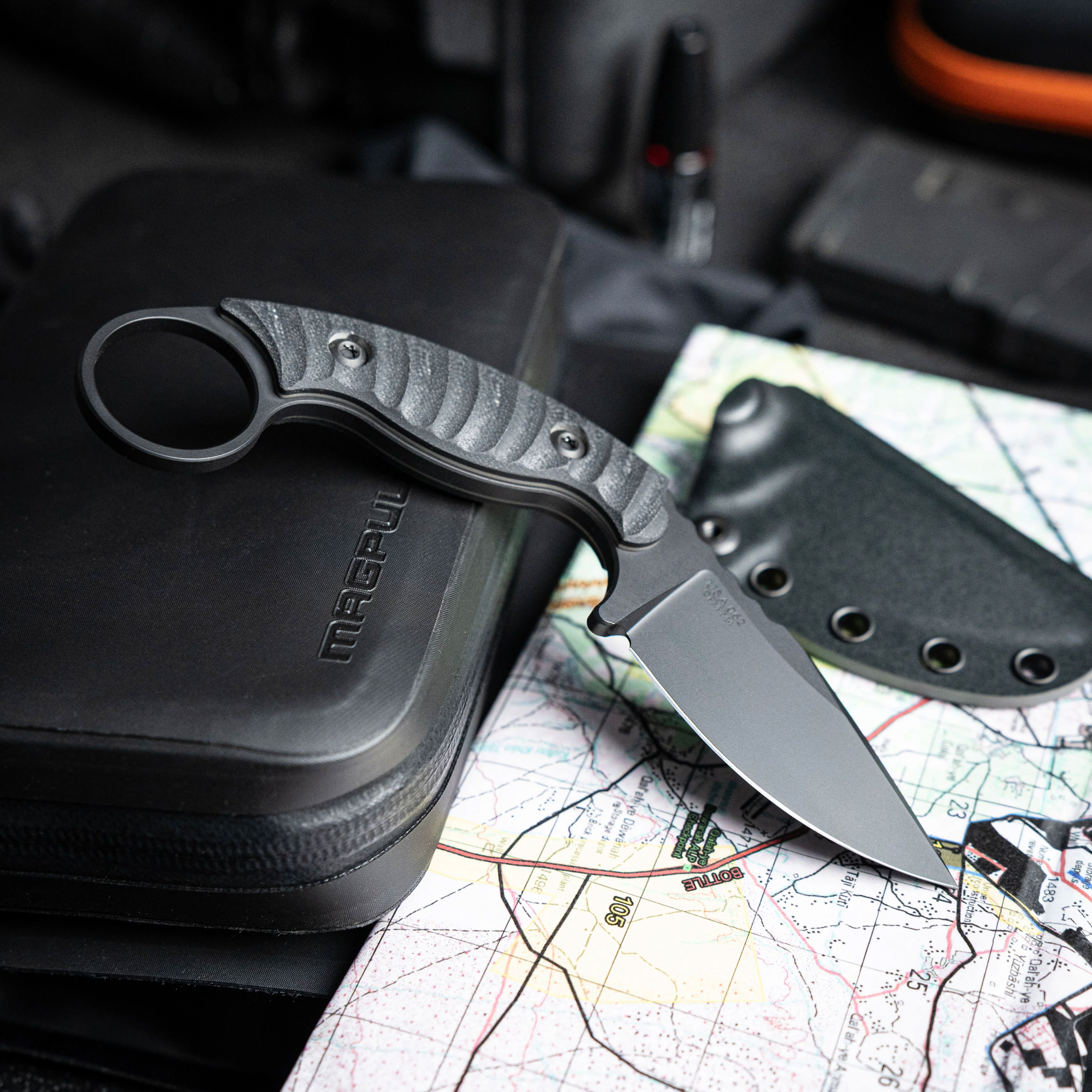 Toor Knives Karsumba S Fixed Blade Karambit Knife 2.5" CPM-M4 SOCOM ...