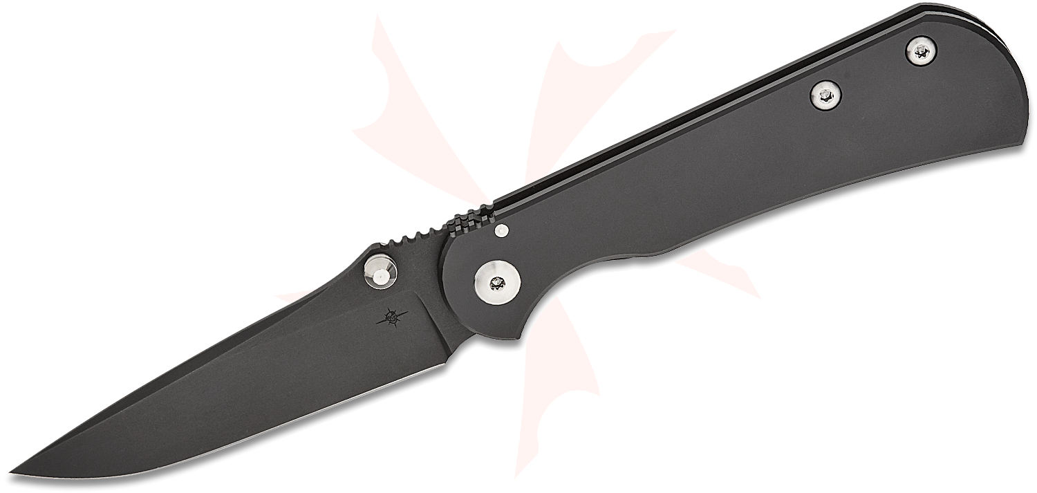 Toor Knives Merchant 2.0 S Folding Knife 3.75" CPM-S35VN Black Oxide ...