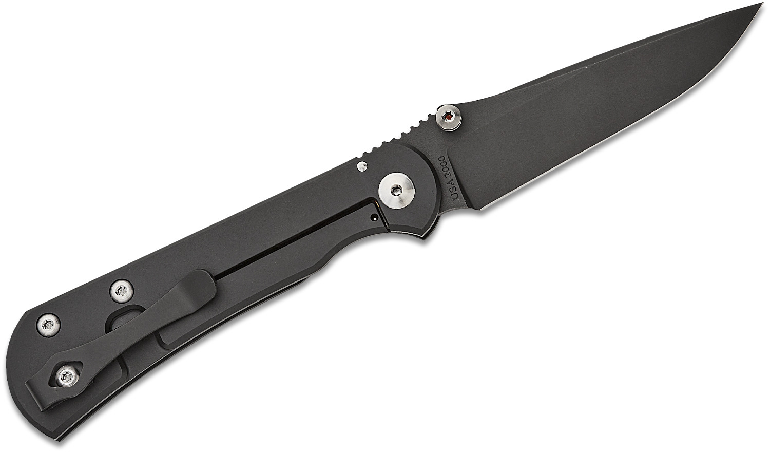 Toor Knives Merchant 2.0 S Folding Knife 3.75" CPM-S35VN Black Oxide ...