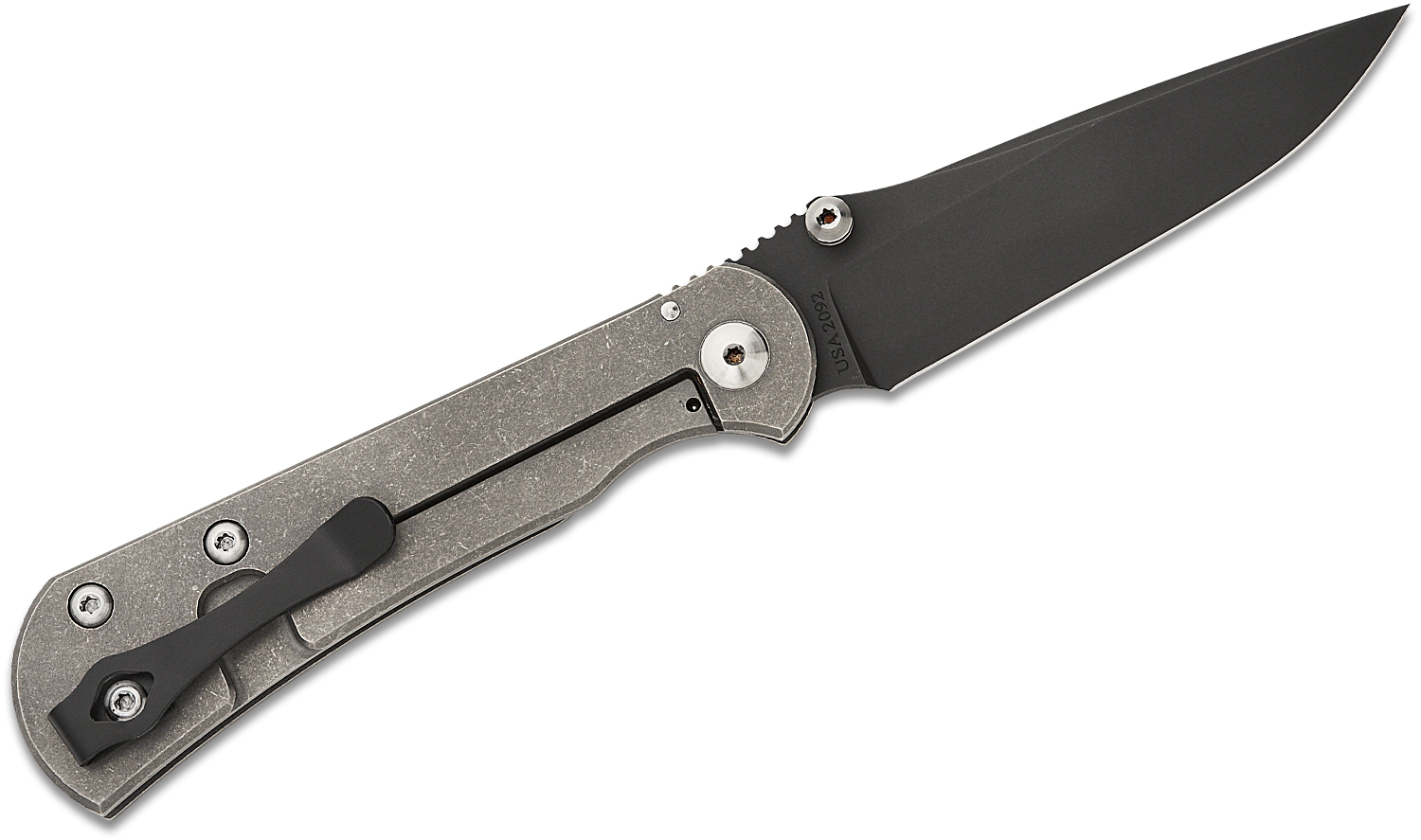 Toor Knives Merchant 2.0 S Folding Knife 3.75" CPM-S35VN Black Oxide ...