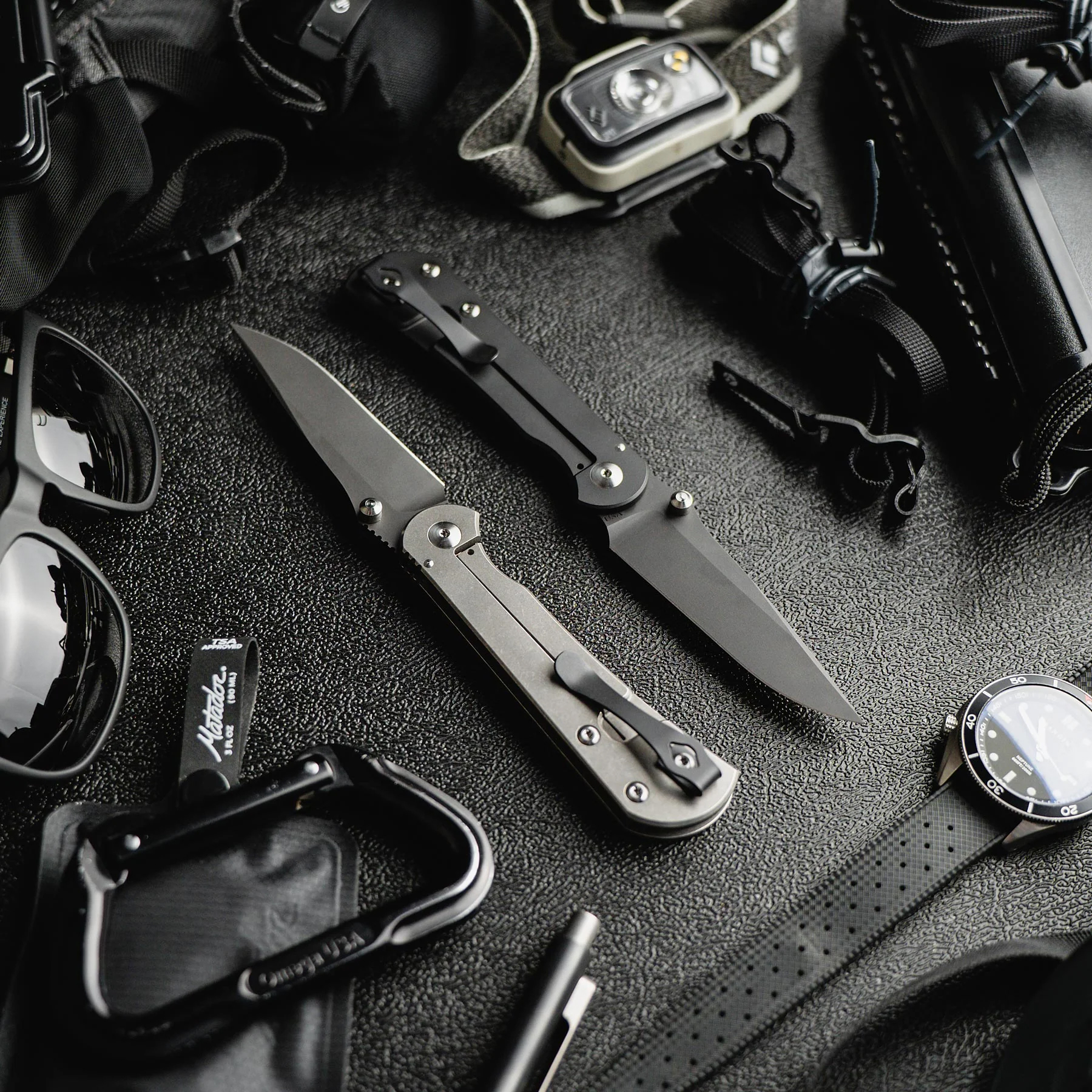 Toor Knives Merchant 2.0 S Folding Knife 3.75" CPM-S35VN Black Oxide ...