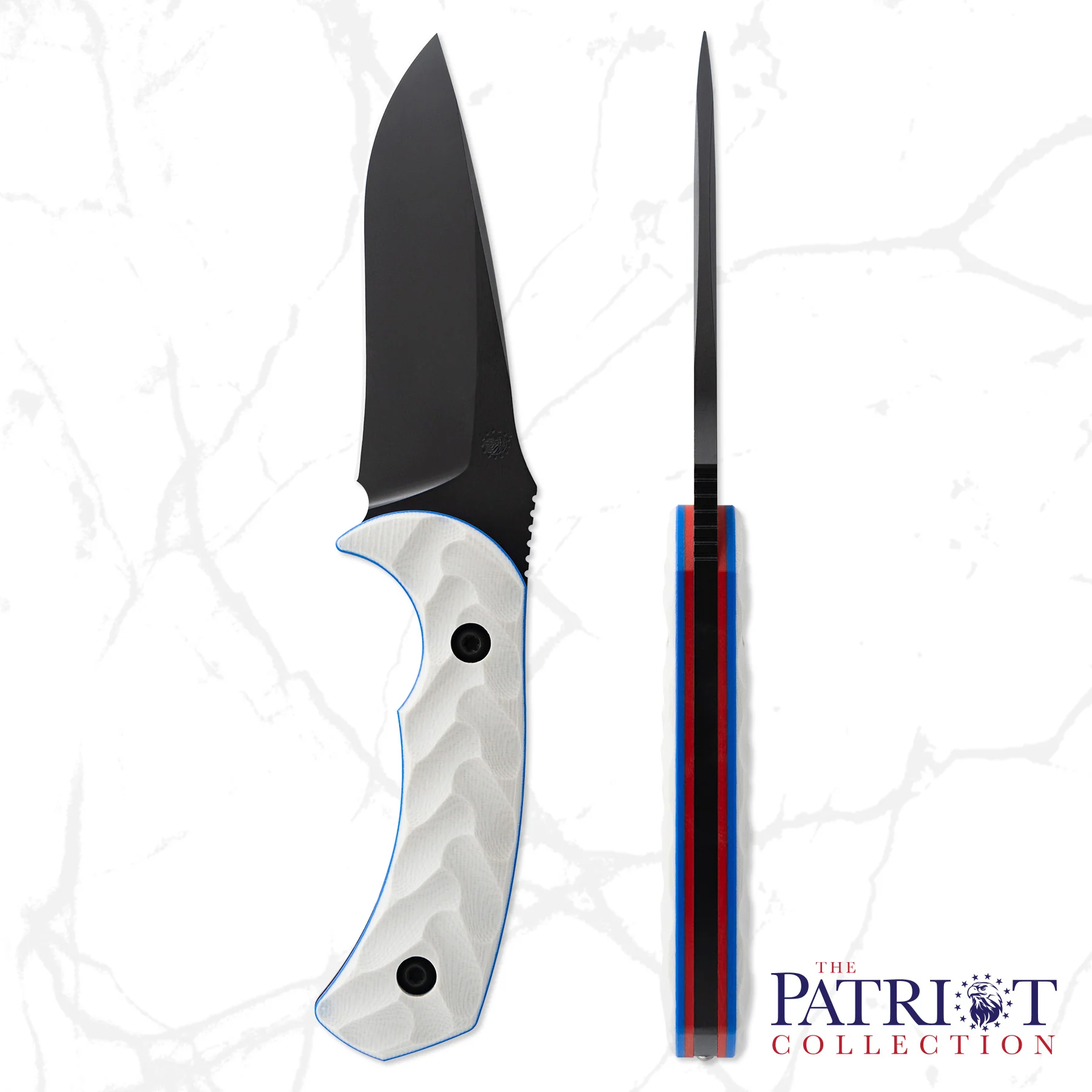 Toor Knives Limited Edition Mullet Patriot Fixed Blade Knife 4" CPM-M4 ...