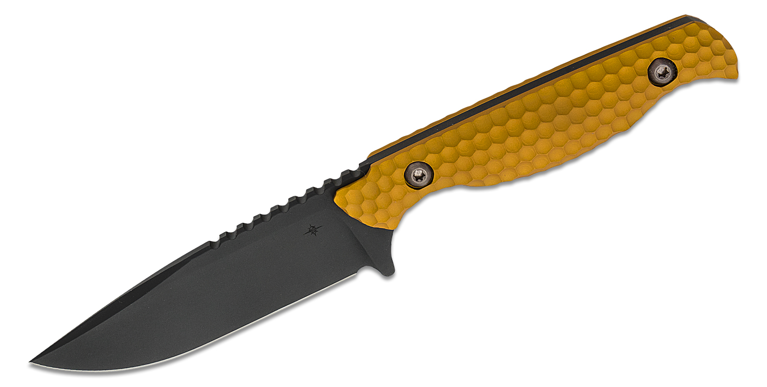 Toor Knives Mutiny Fixed Blade Knife 4" CPM-154 Black Drop Point ...