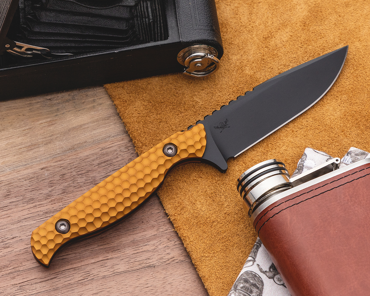 Toor Knives Mutiny Fixed Blade Knife 4" CPM-154 Black Drop Point ...