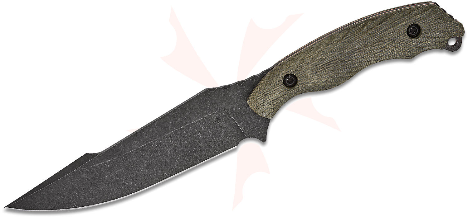 Toor Knives Limited Edition Raven Fixed Blade Knife 5.5" CPM-3V Black ...