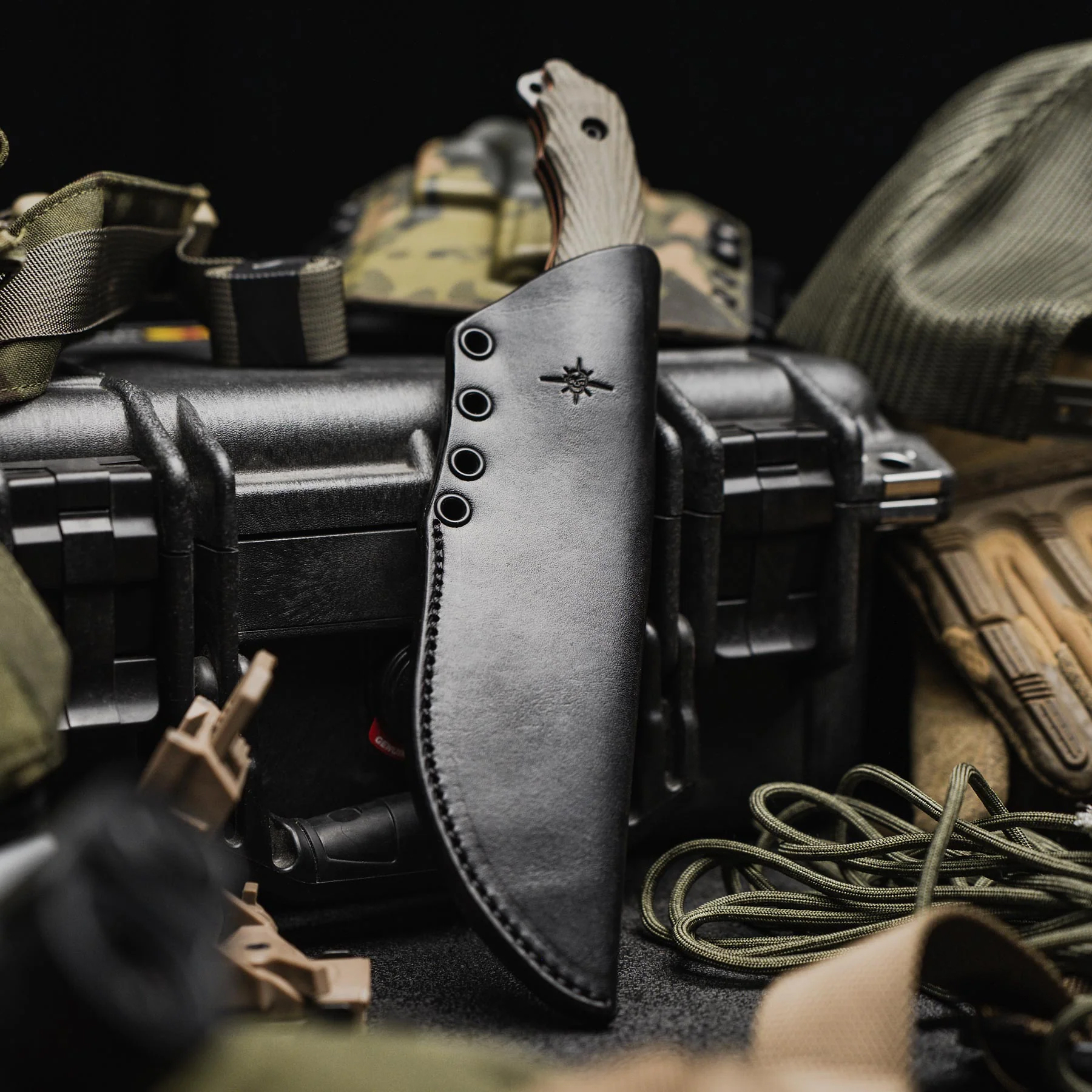 Toor Knives Limited Edition Raven Fixed Blade Knife 5.5" CPM-3V Black ...