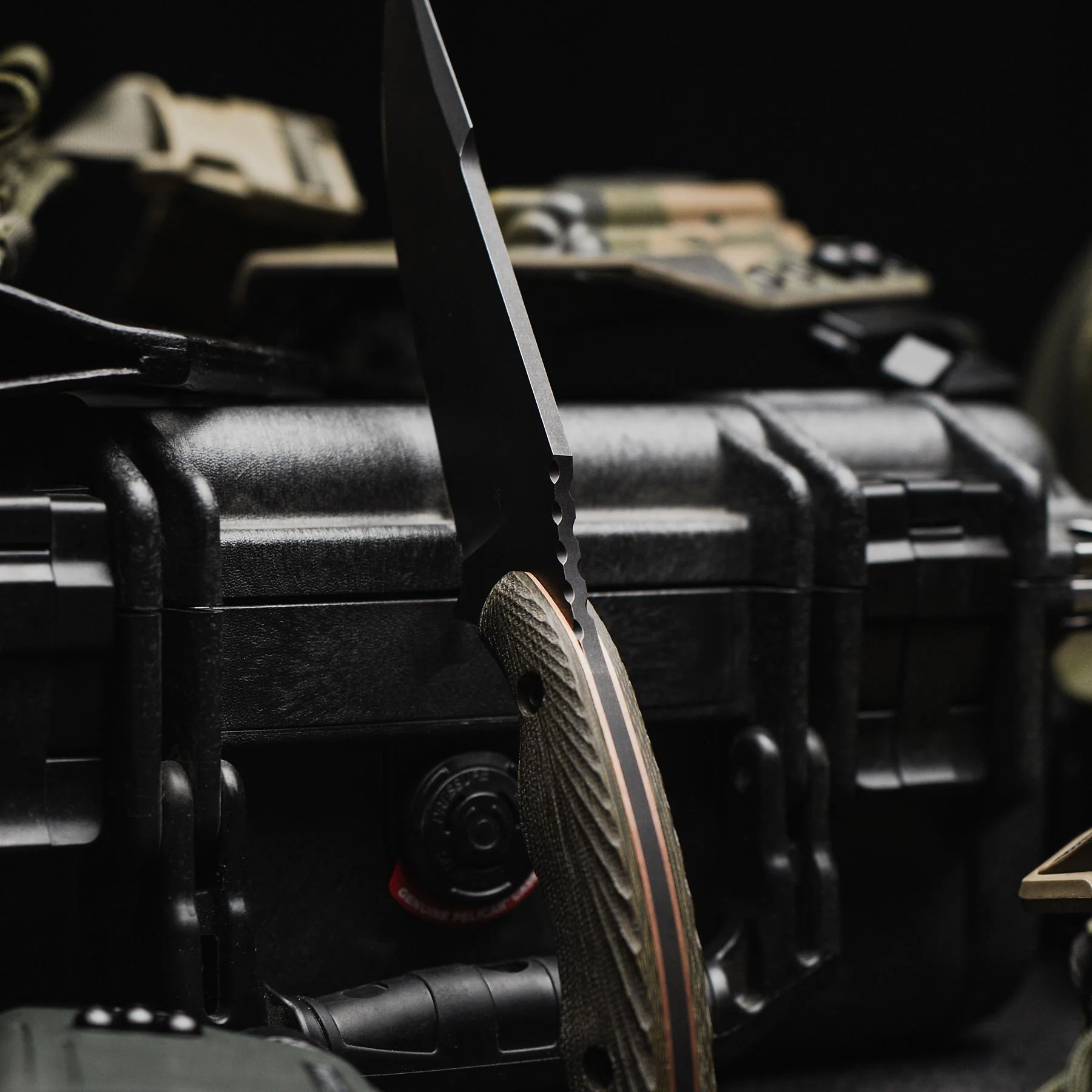 Toor Knives Limited Edition Raven Fixed Blade Knife 5.5" CPM-3V Black ...