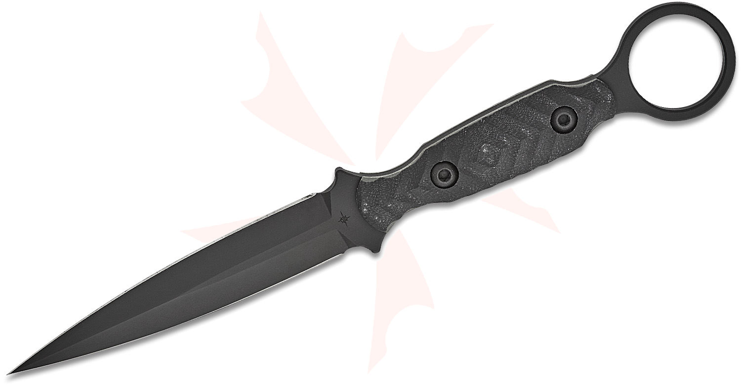 Toor Knives Specter R Fixed Blade Knife 4.25" CPM-M4 SOCOM Black KG ...