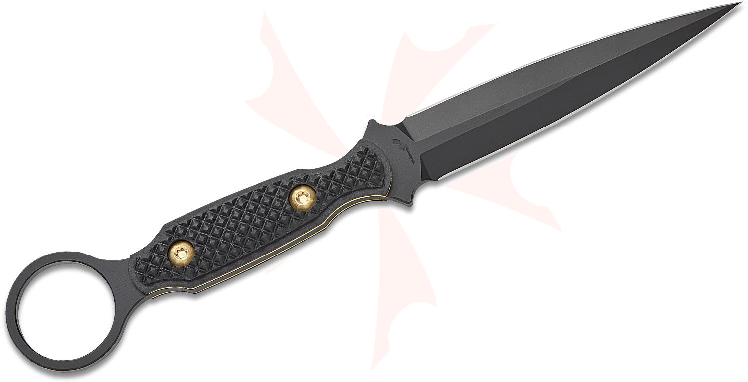 Toor Knives Specter R Tombstone Fixed Blade Knife 4.25" CPM-M4 Black KG ...
