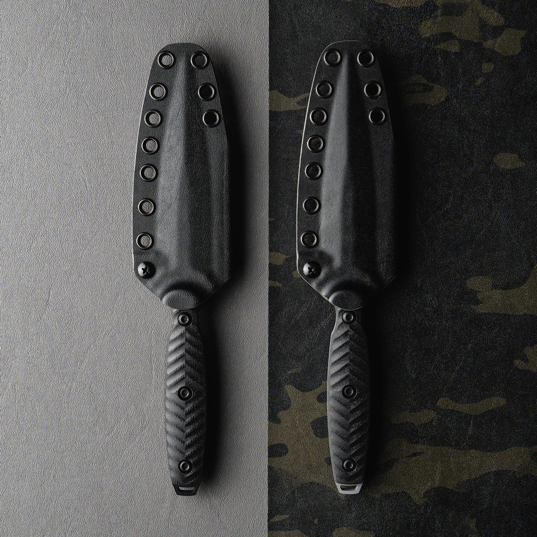 Toor Knives Specter Fixed Blade Knife 4.75" CPM-M4 SOCOM Black KG ...