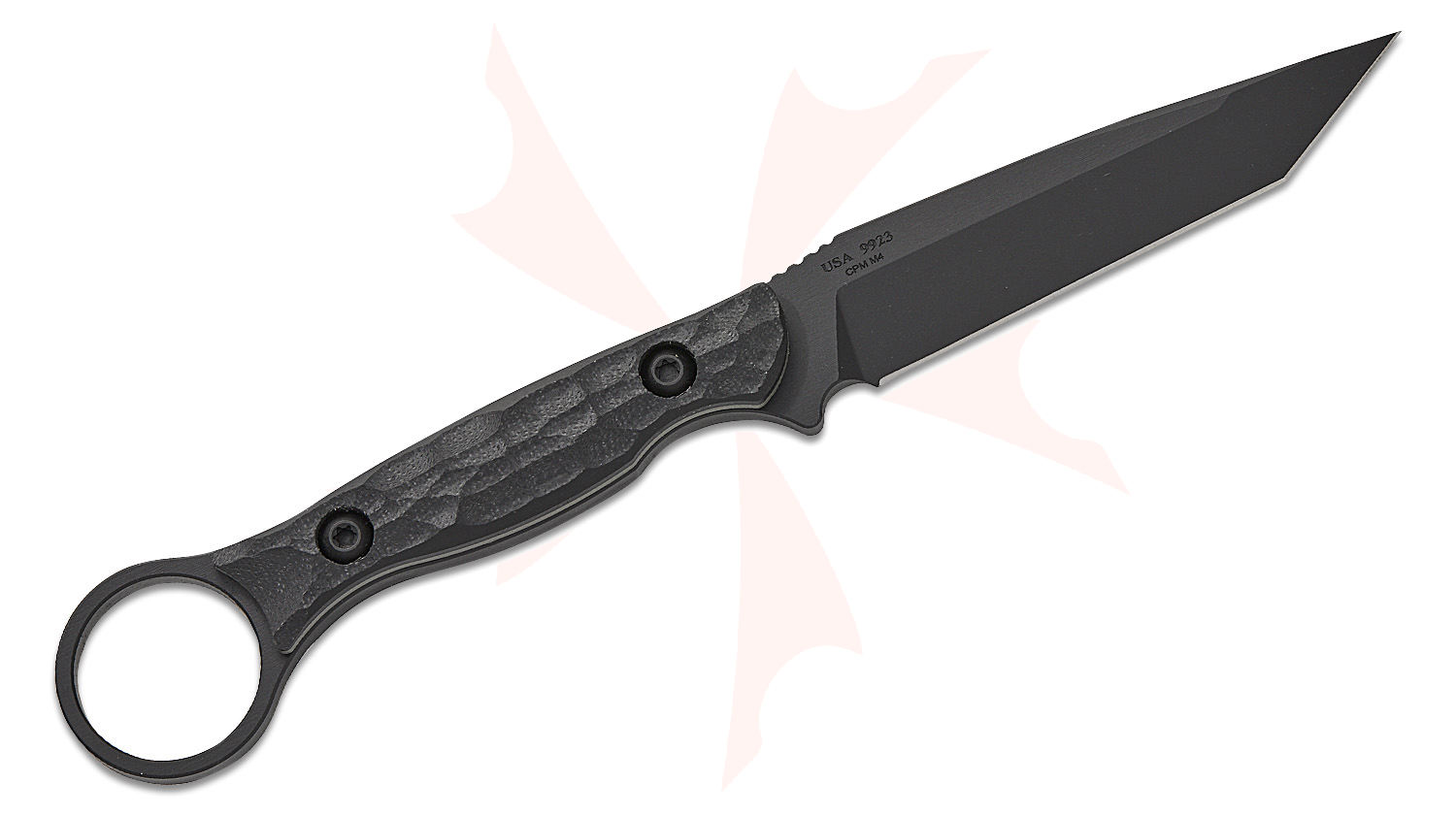 Toor Knives Serpent T Fixed Blade Knife 3.75" CPM-M4 SOCOM Black KG ...