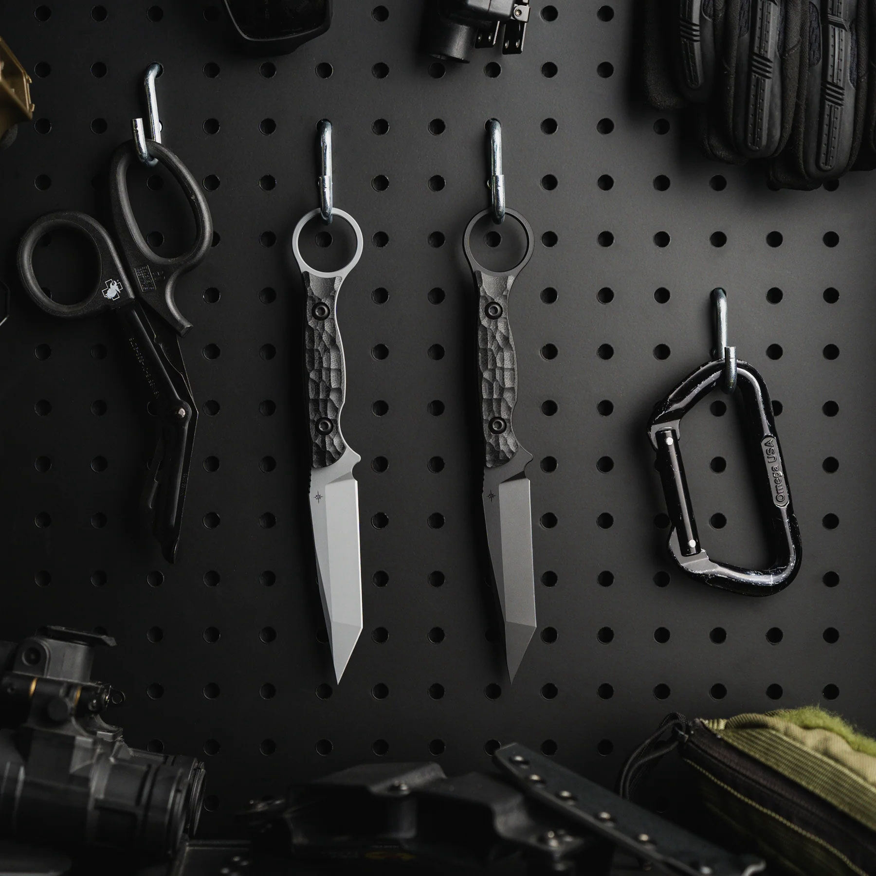 Toor Knives Serpent T Fixed Blade Knife 3.75" CPM-M4 SOCOM Black KG ...