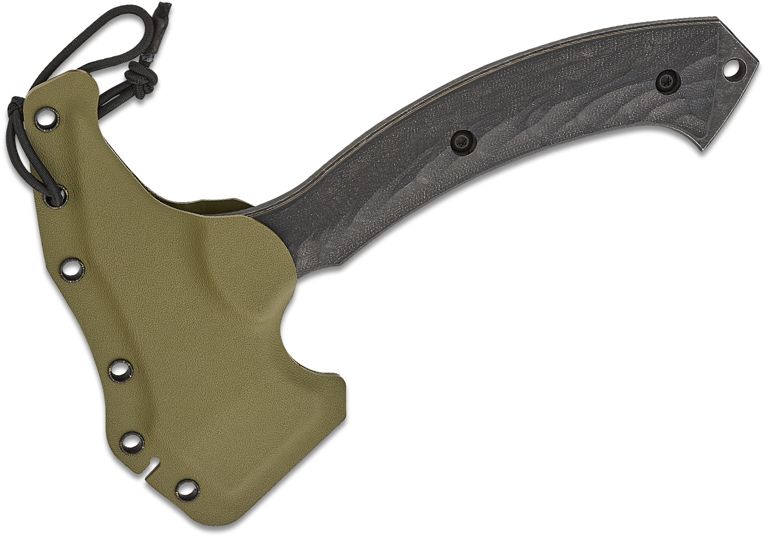 Toor Knives Tomahawk F13, 9" Overall, D2 Black Oxide Axe Head with ...