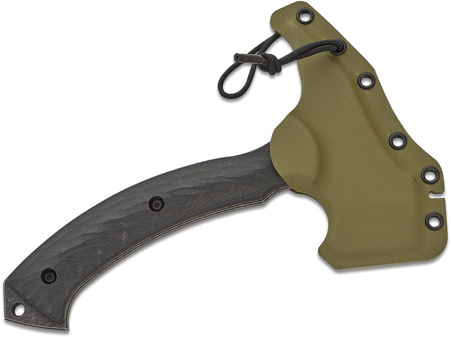 Toor Knives Tomahawk F13, 9" Overall, D2 Black Oxide Axe Head with ...