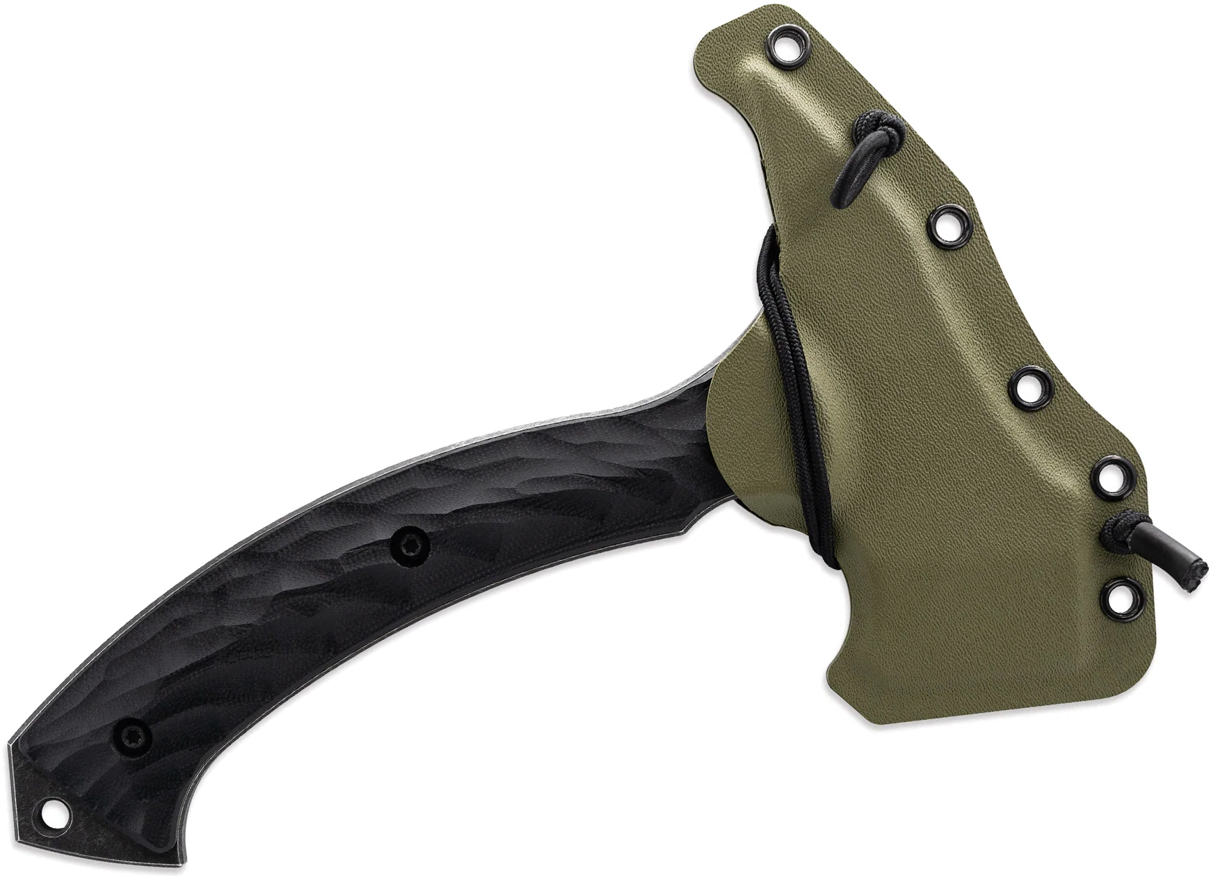 Toor Knives Tomahawk F13, 9" Overall, D2 Black Oxide Axe Head with ...