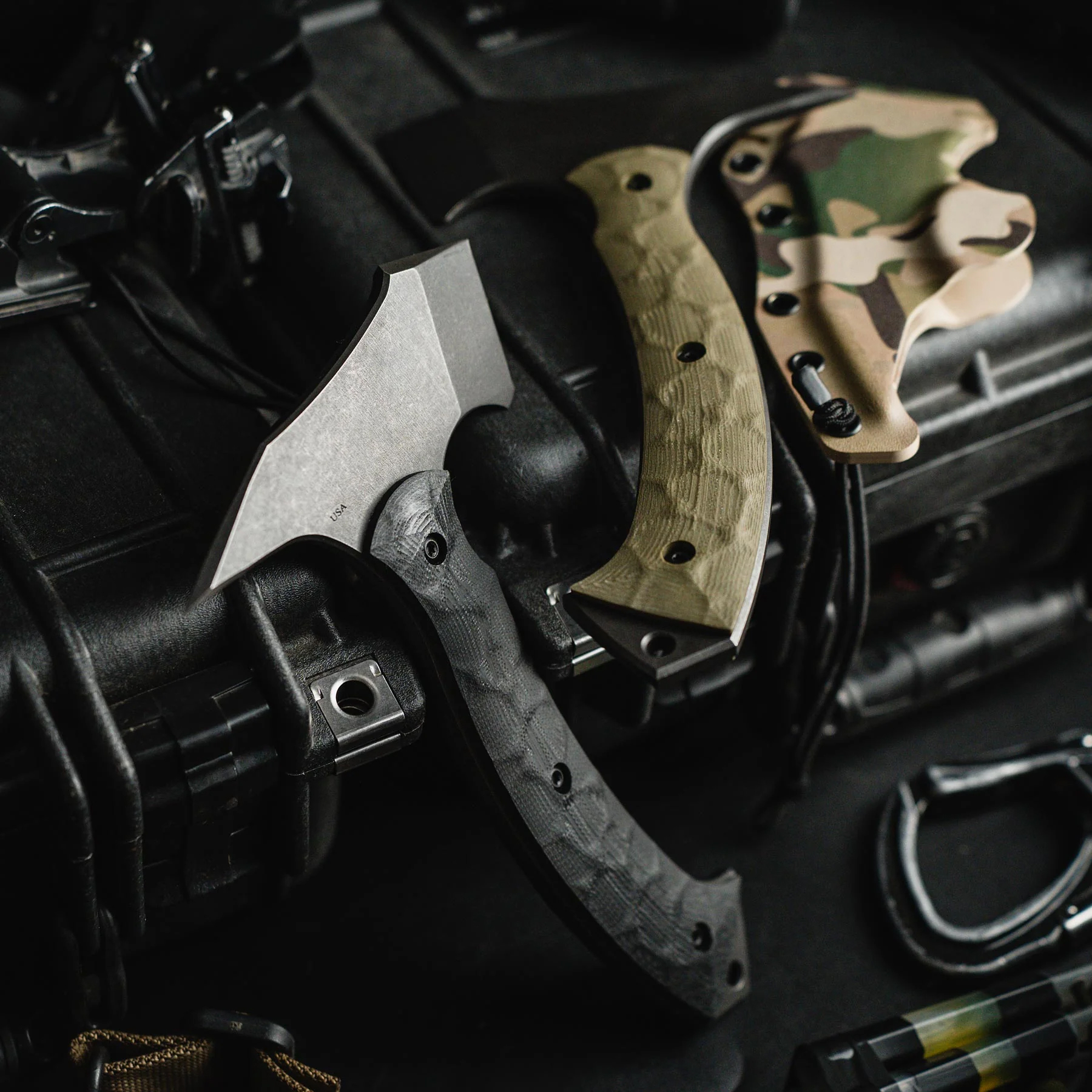 Toor Knives Tomahawk F13, 9" Overall, D2 Black Oxide Axe Head with ...