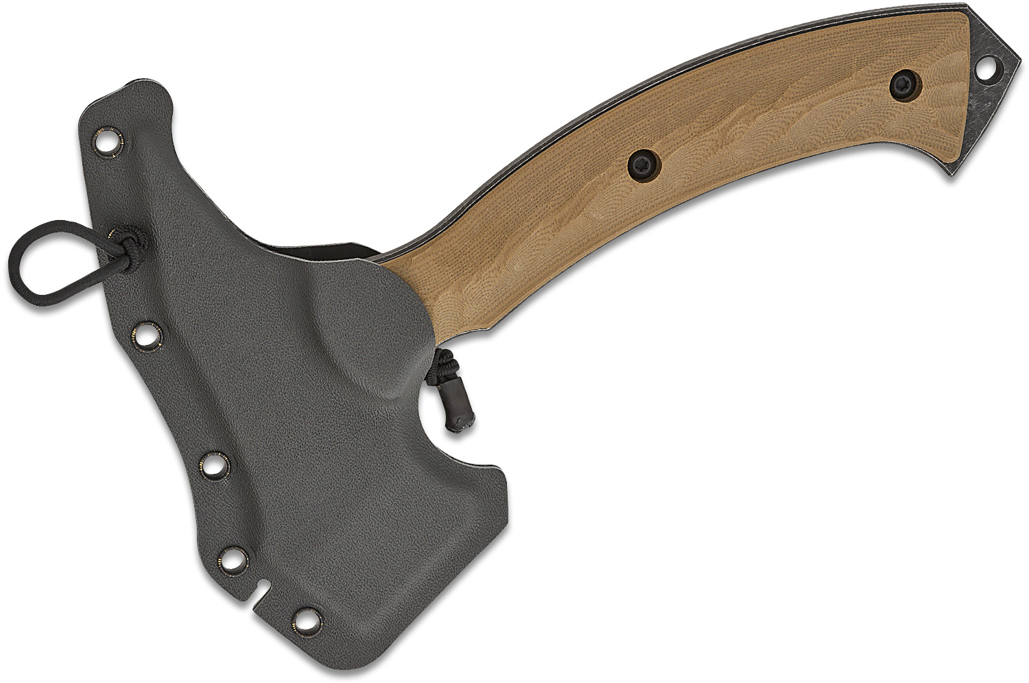 Toor Knives Tomahawk F13, 9" Overall, D2 Black Oxide Axe Head with ...