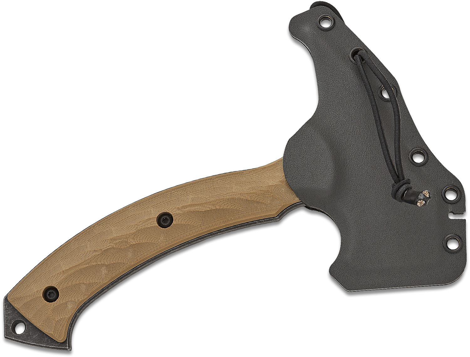 Toor Knives Tomahawk F13, 9" Overall, D2 Black Oxide Axe Head with ...
