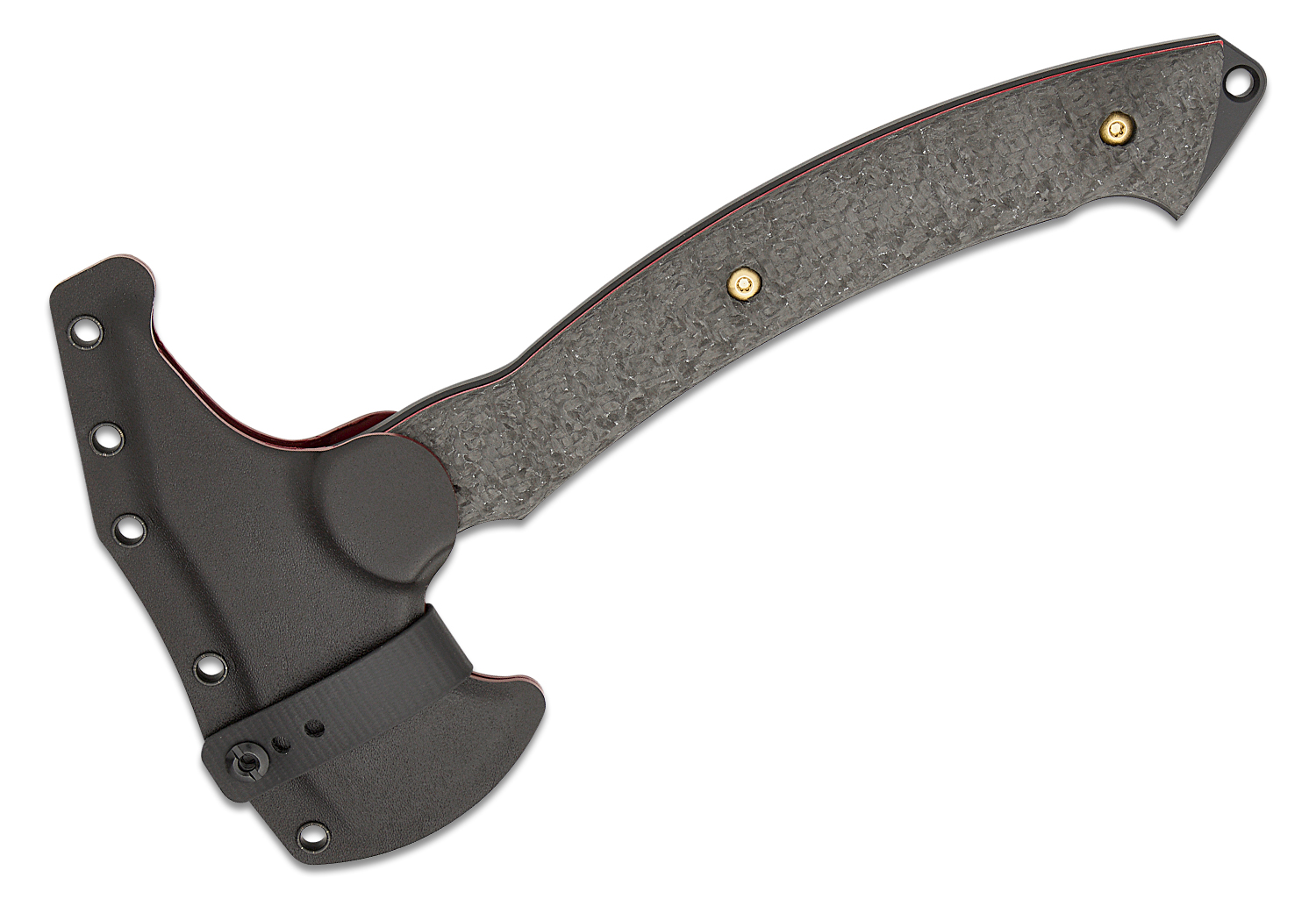 Toor Knives Limited Edition Heavy Metal Tomahawk, 11" Overall, D2 Black ...