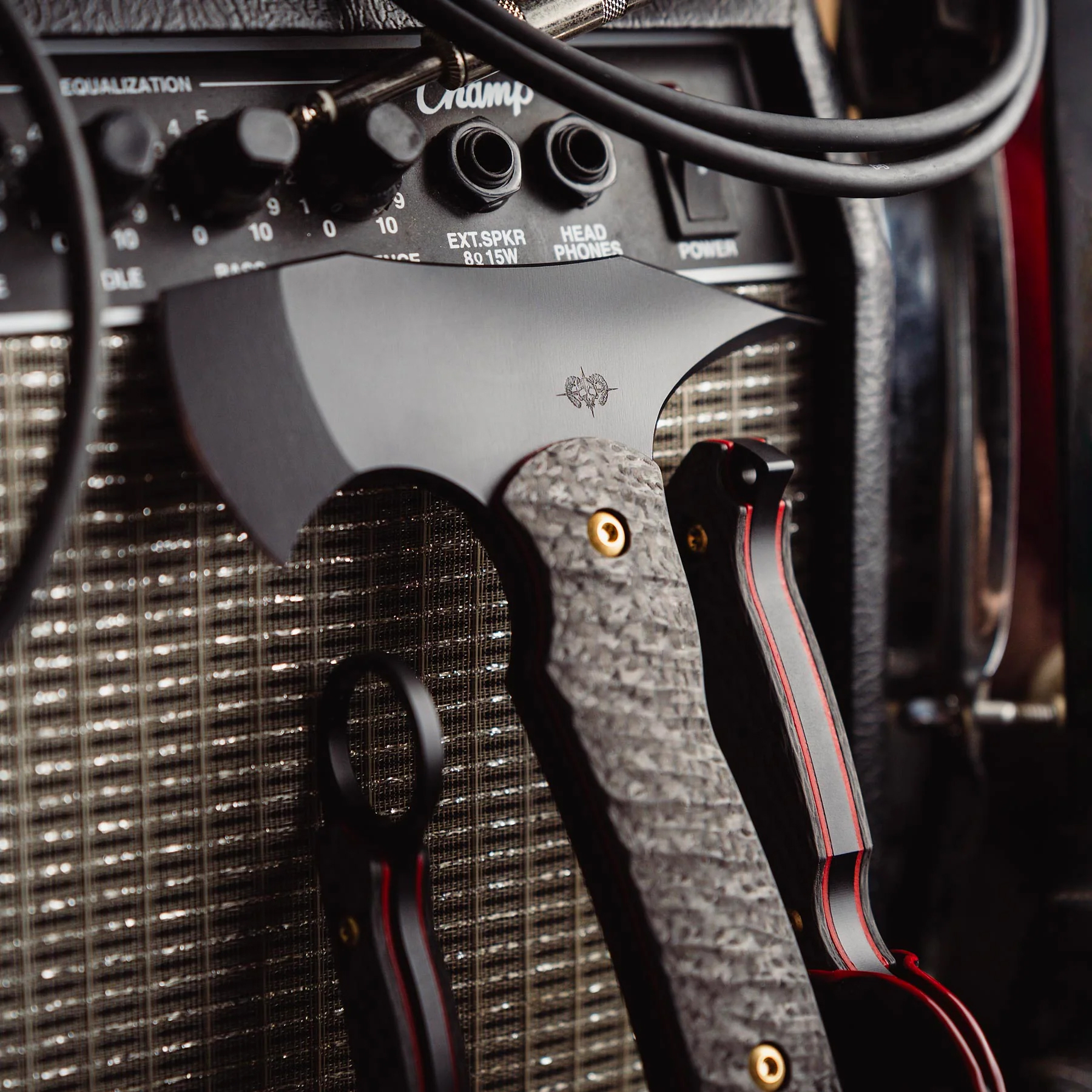 Toor Knives Limited Edition Heavy Metal Tomahawk, 11" Overall, D2 Black ...