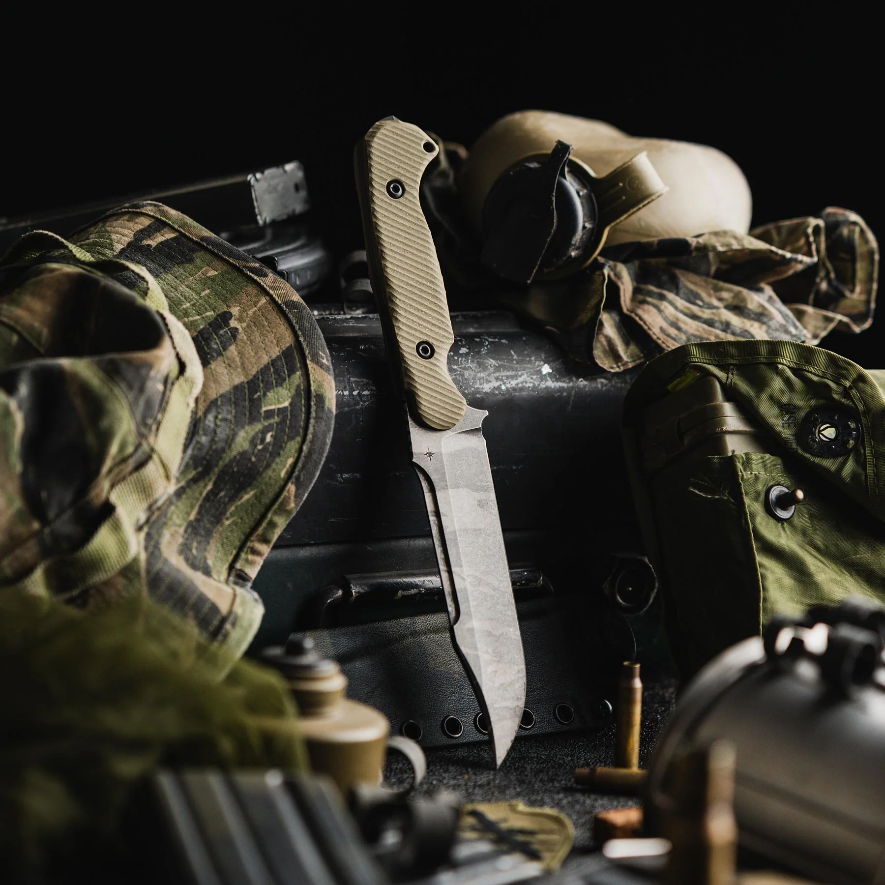 Toor Knives Limited Edition Valor Tropic Thunder Fixed Blade Knife 5.5 ...